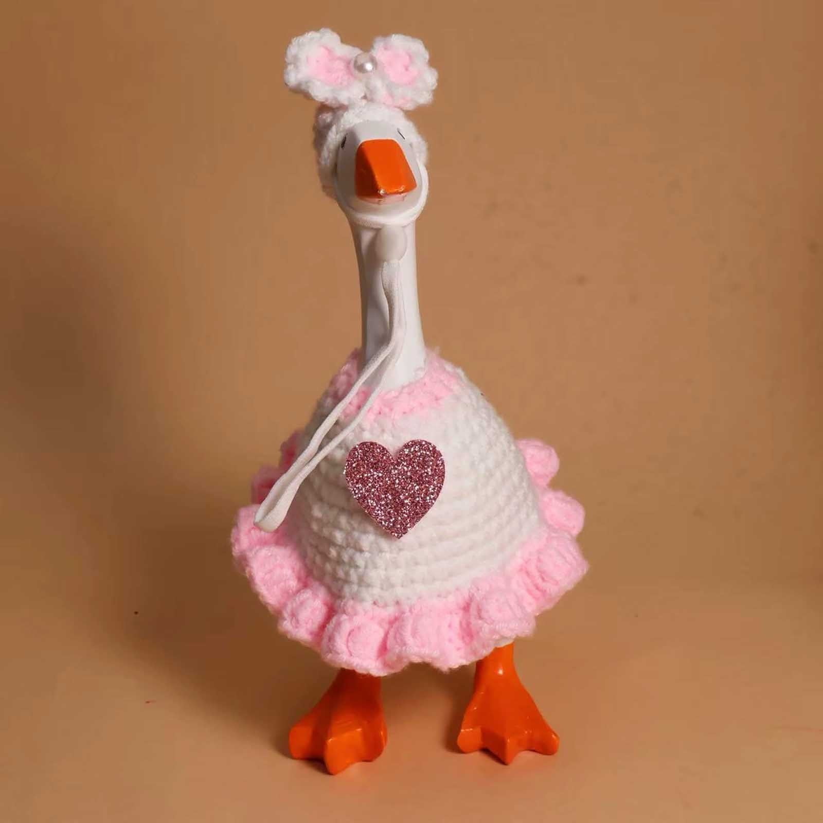 Easter Goose Outfit Easter Egg Porch Goose Costume for Cement Plastic ...
