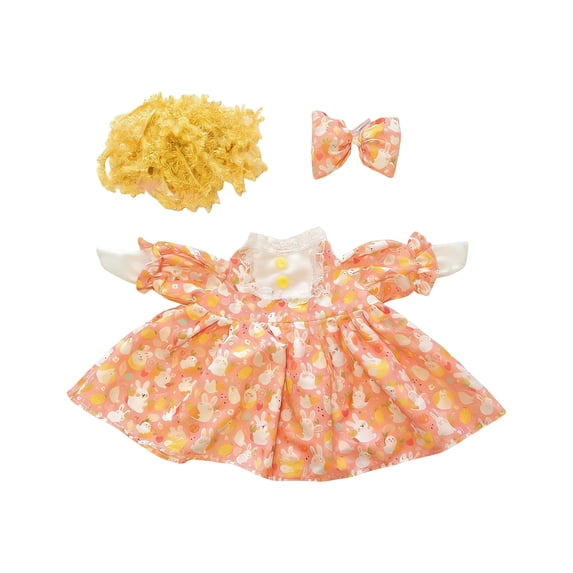 Easter Goose Outfit Set, Decorative Hat and Dress for Garden Goose ...
