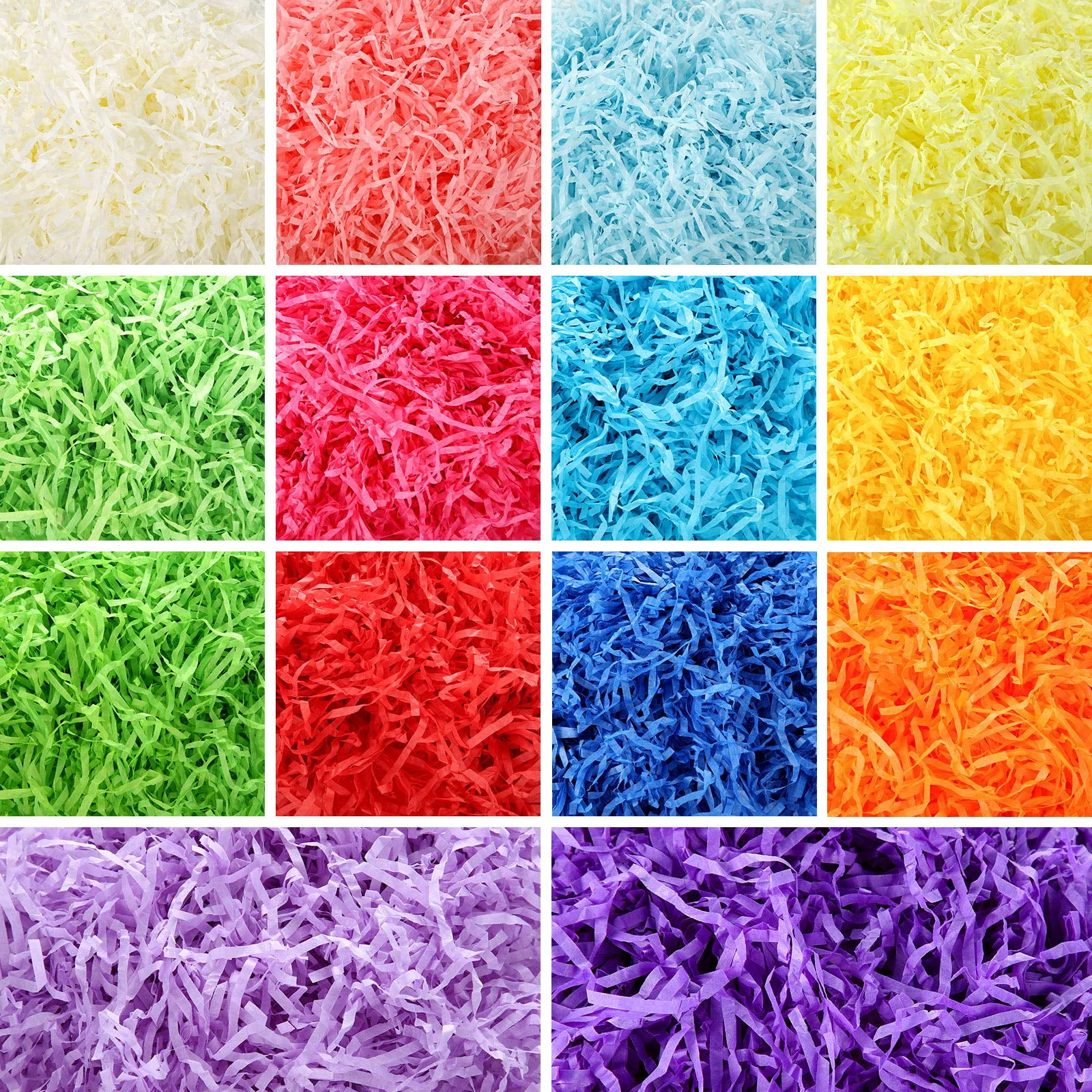 Easter Grass Craft Shredded Tissue HYZ01 Raffia Paper Shred Paper Grass ...