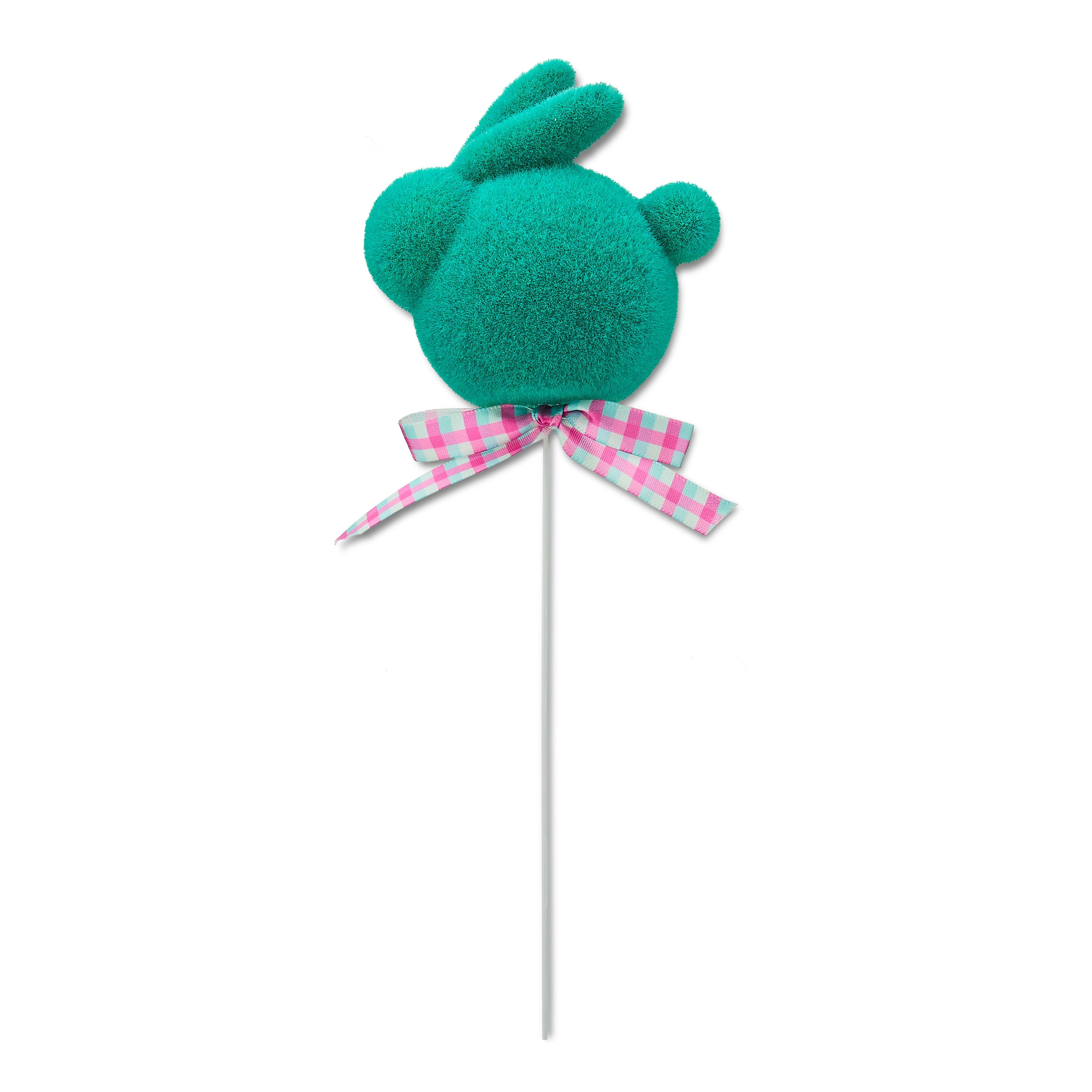 Easter Green Flocked Bunny Decorative Pick, by Way To Celebrate ...