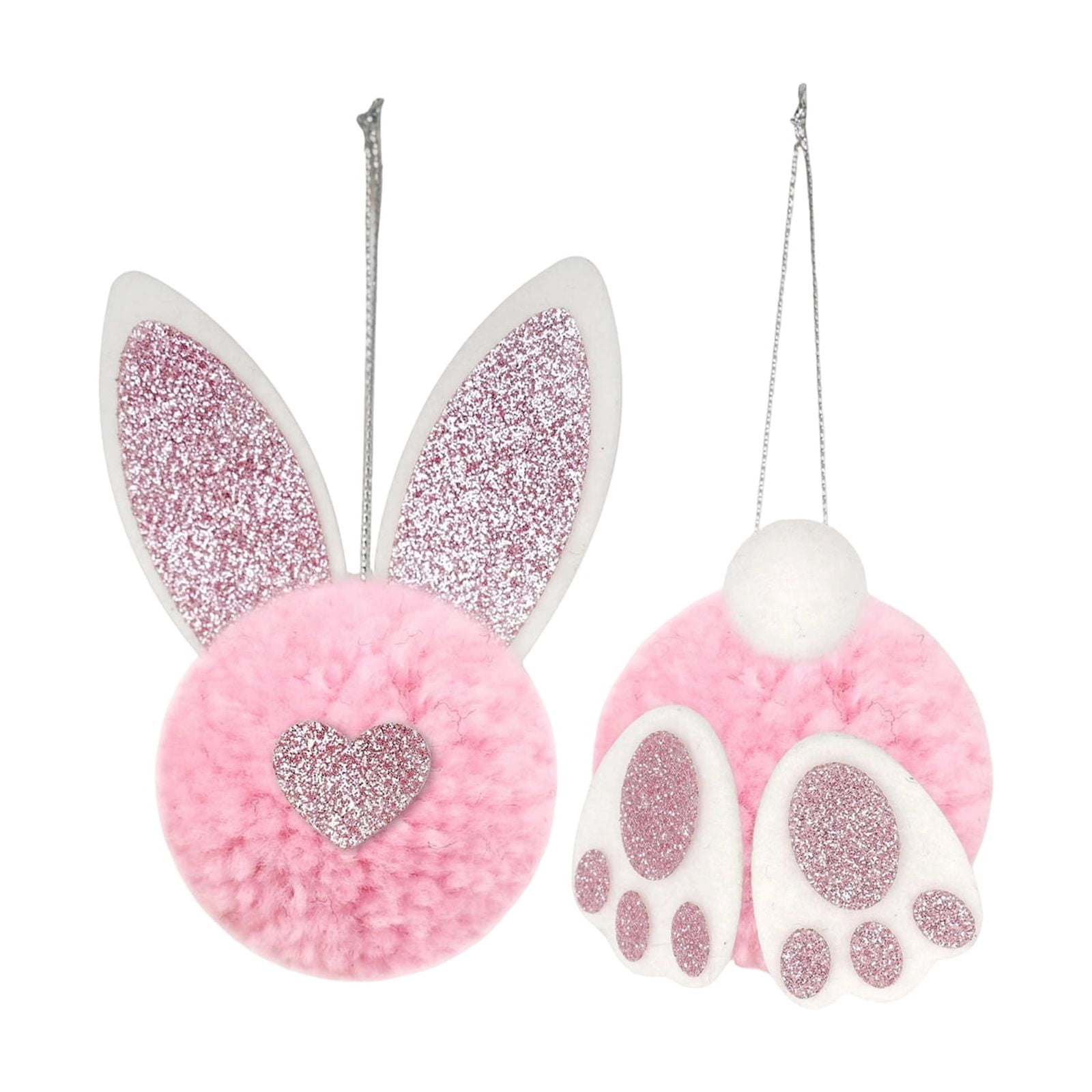 Easter Hangable Bunny Ornaments | Cute Soft Charm | Easter Plush Bunny ...