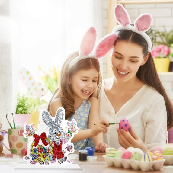 Easter Hanging Plant Holders,Easter DIY Diamond Mosaic Ornament D ...