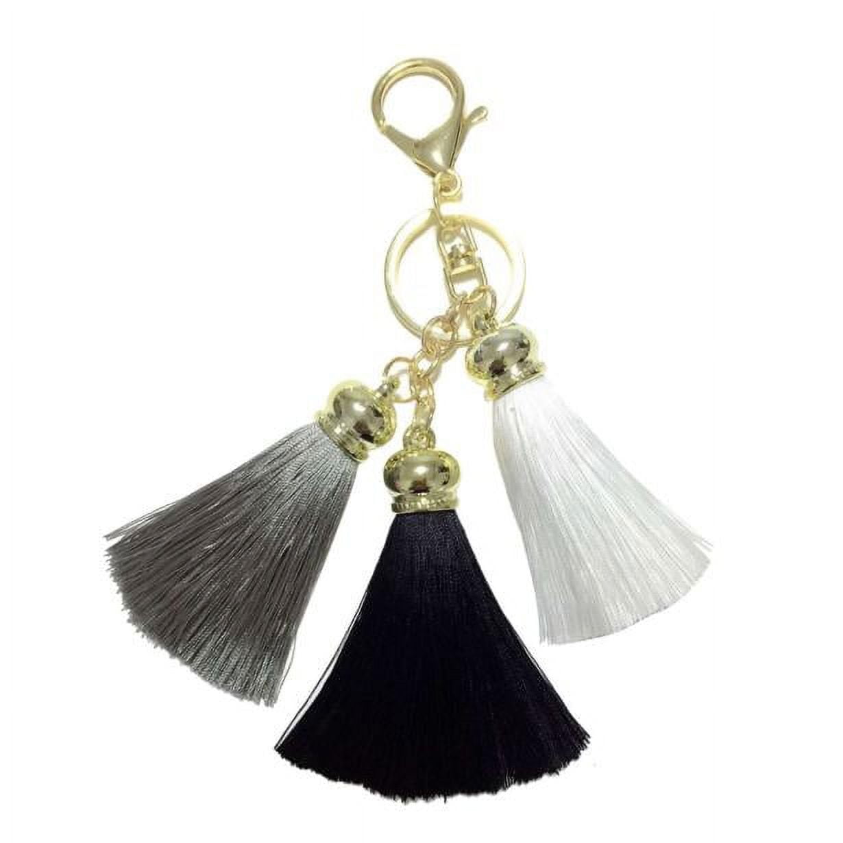 Easter Household Pendant - Ice Silk Tassel Pompom Car Keychain Handbag ...