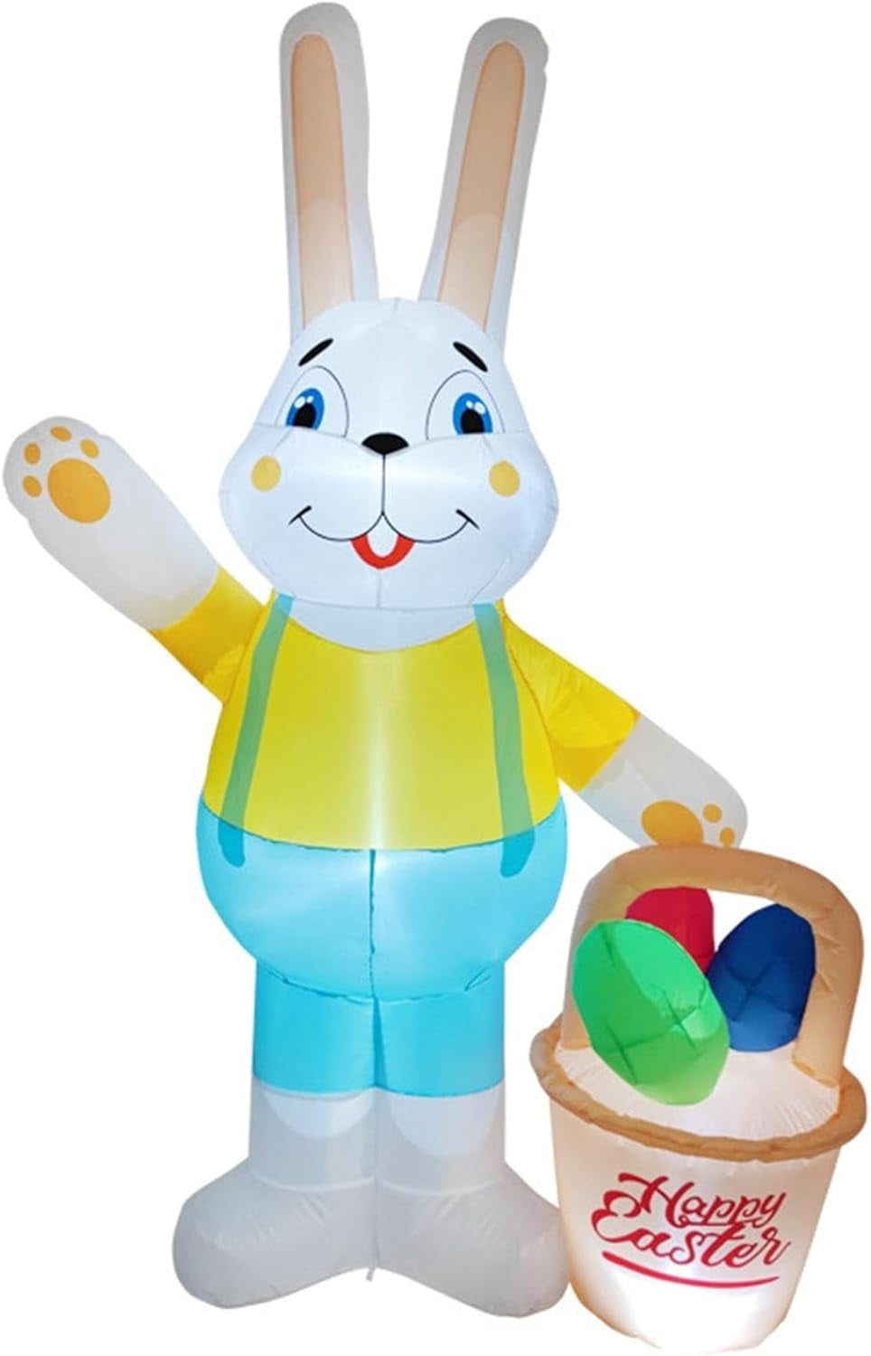 Easter Inflatable Bunny - 7 Feet Easter Inflatables Outdoor Decorations ...