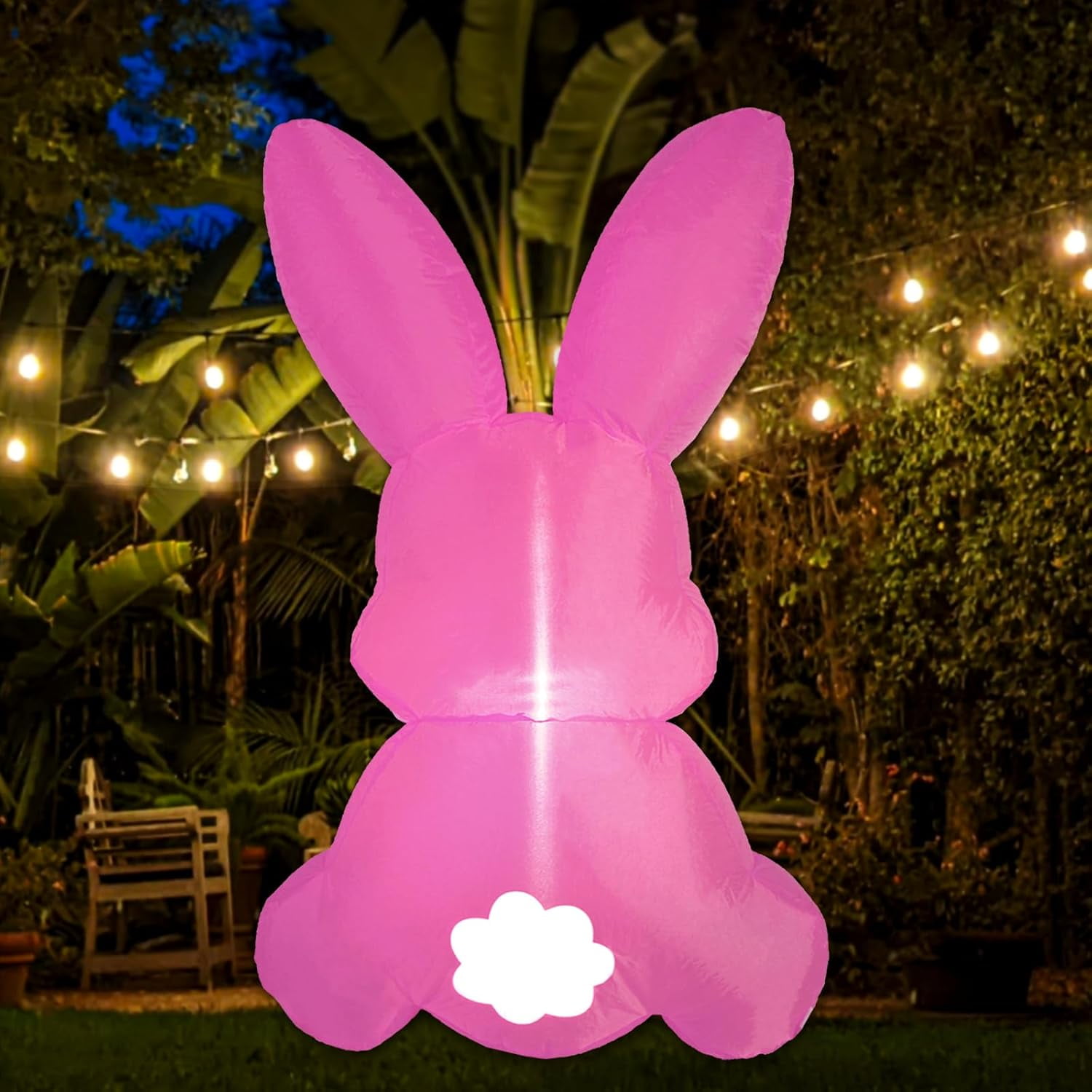 Easter Inflatable Yard Decorations-Easter Bunny Blow Up Cute Rabbits ...