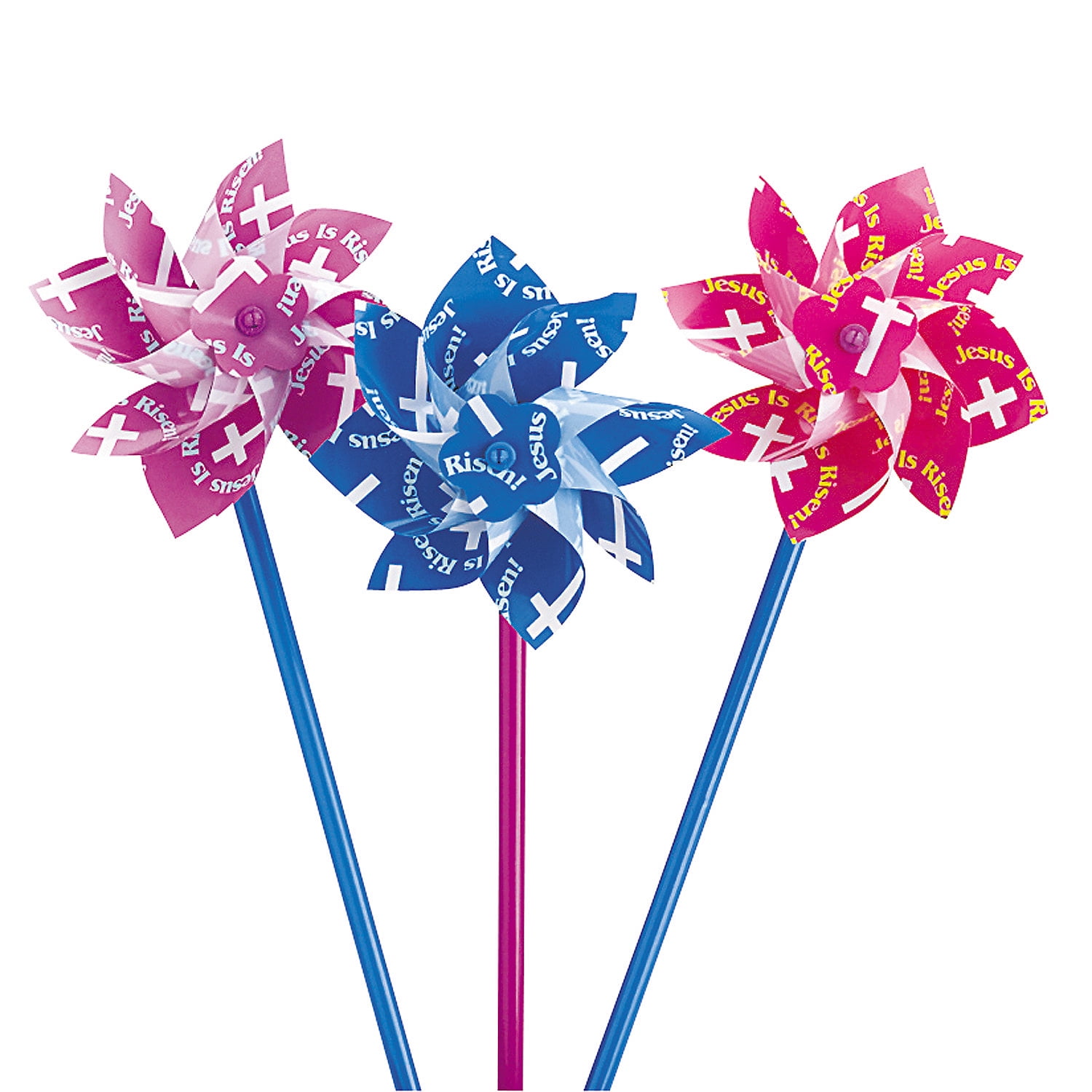 Easter Inspirational Pinwheels (3Dz-Un) - Party Favors - 36 Pieces ...