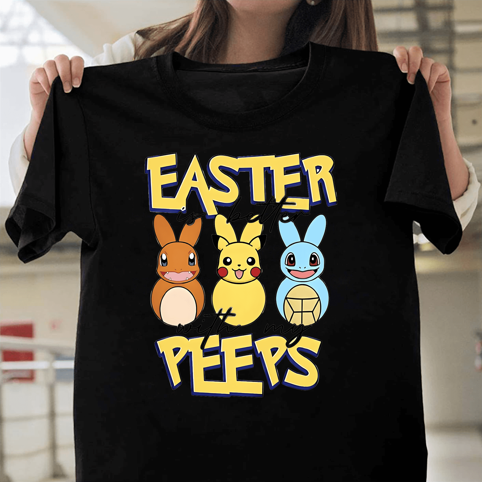 Easter Is Better With My Peeps Pokemon Bunnies Pikachu Scorbunny ...