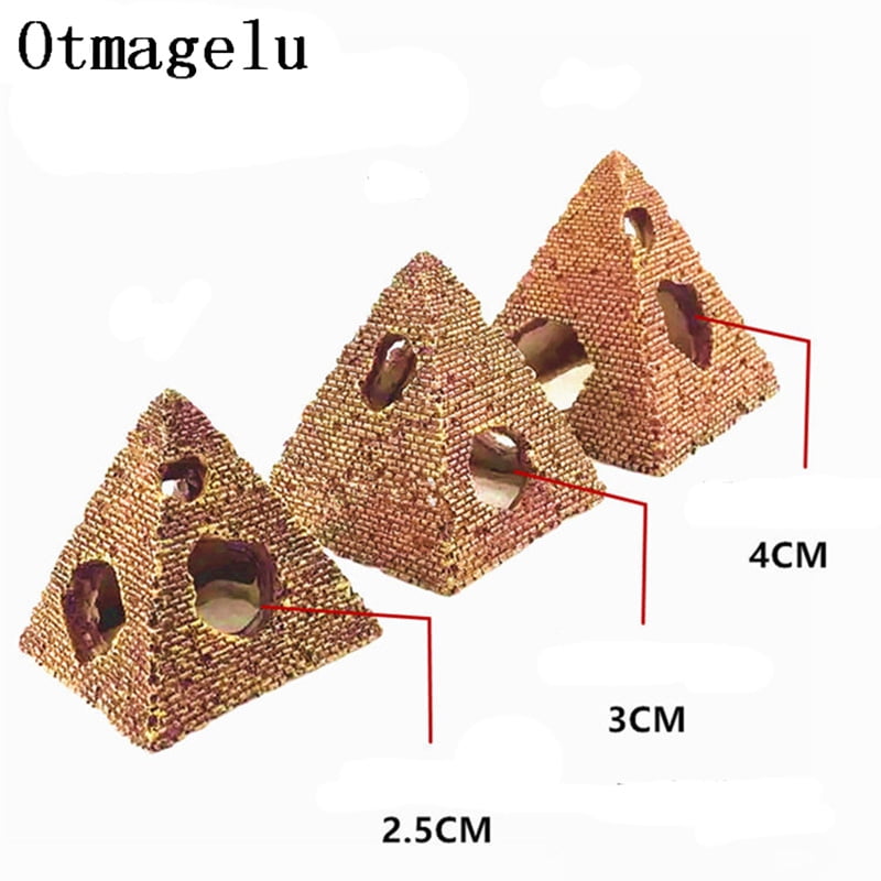 Easter Island Egyptian Pyramids Stone Statue Ornament Fish Tank ...