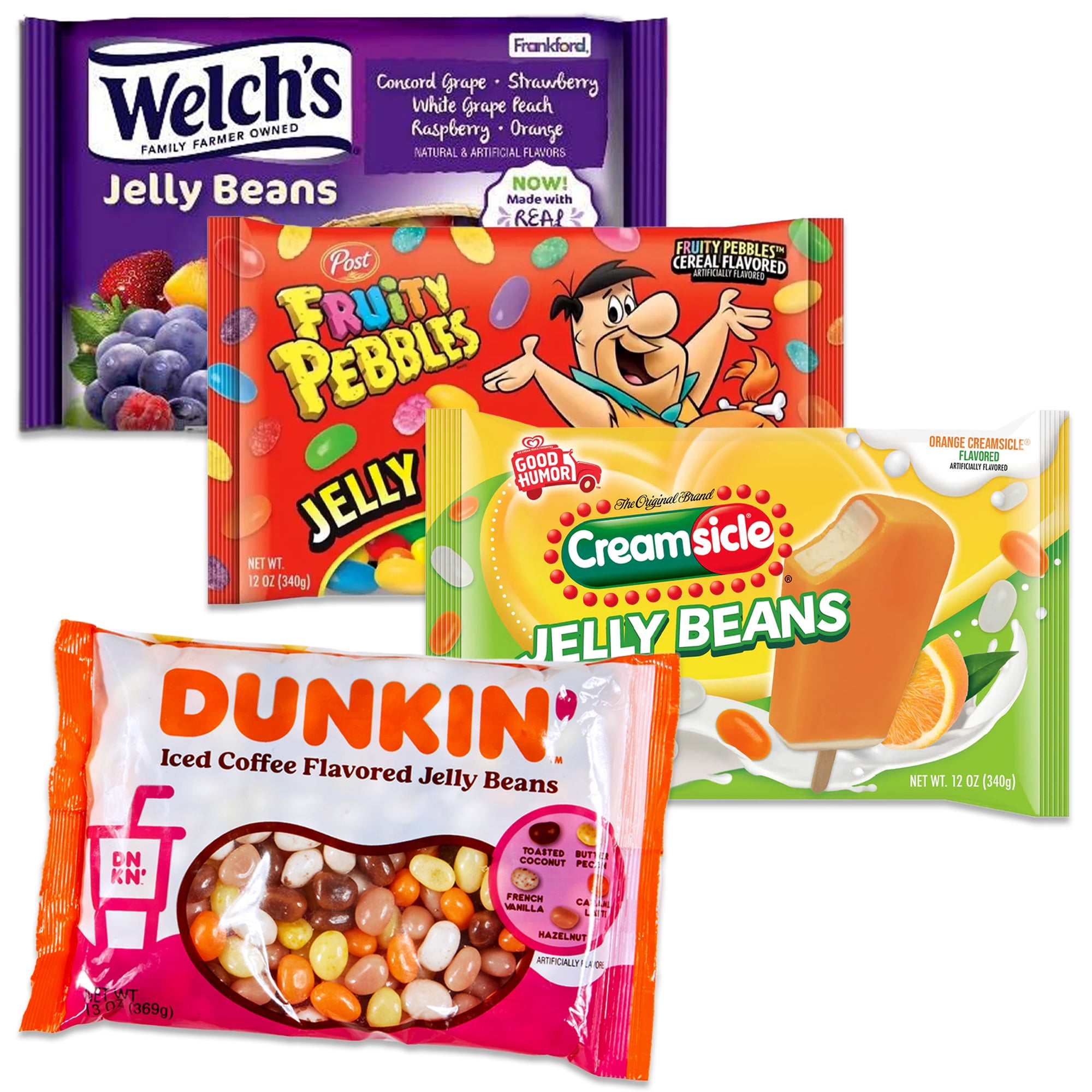 Easter Jelly Beans Bulk Variety 4 Pack- Dunkin Donuts Iced Coffee ...
