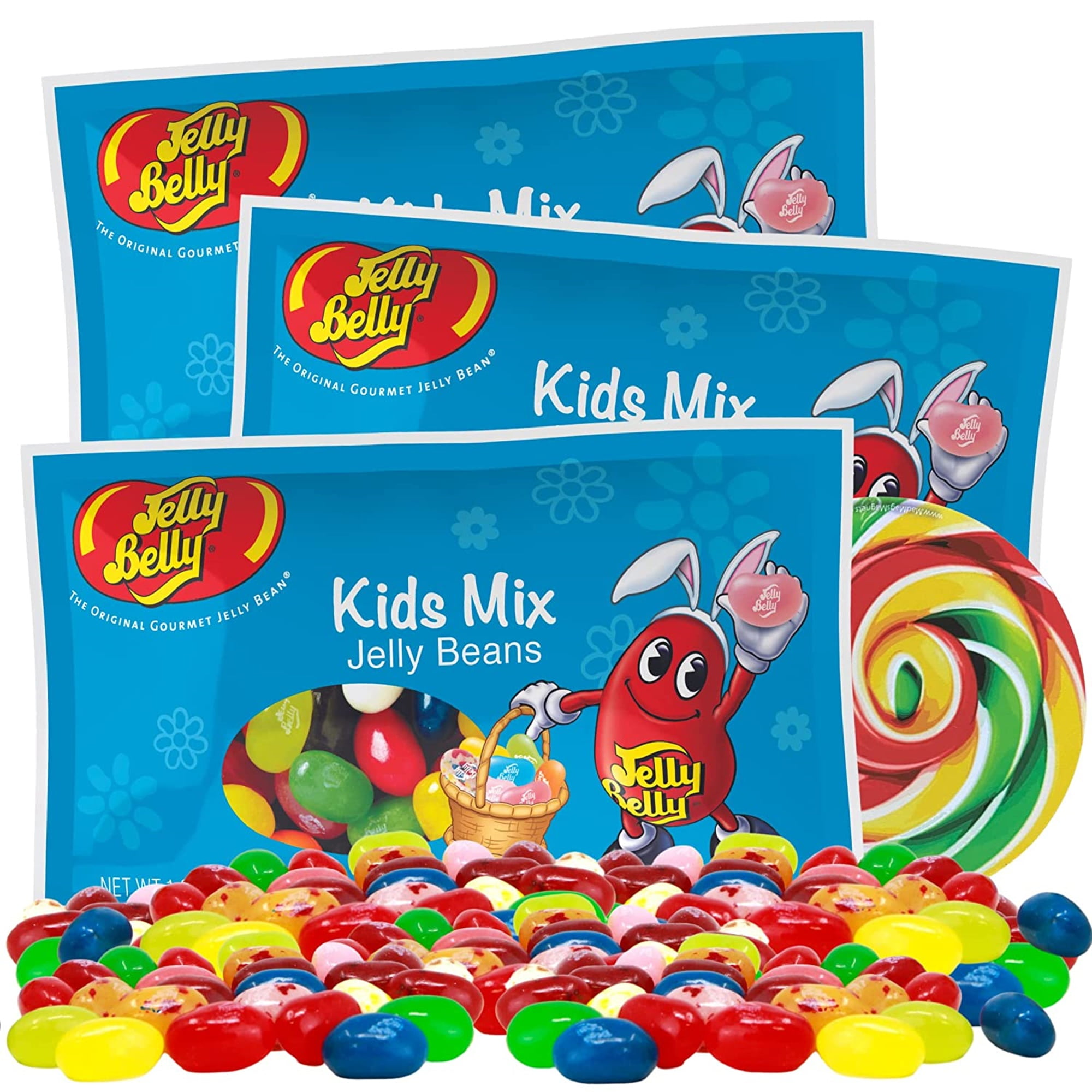 Needzo Easter Jelly Beans Candy, Pack of 3, 1 Ounce Bags, Fruit Flavors ...