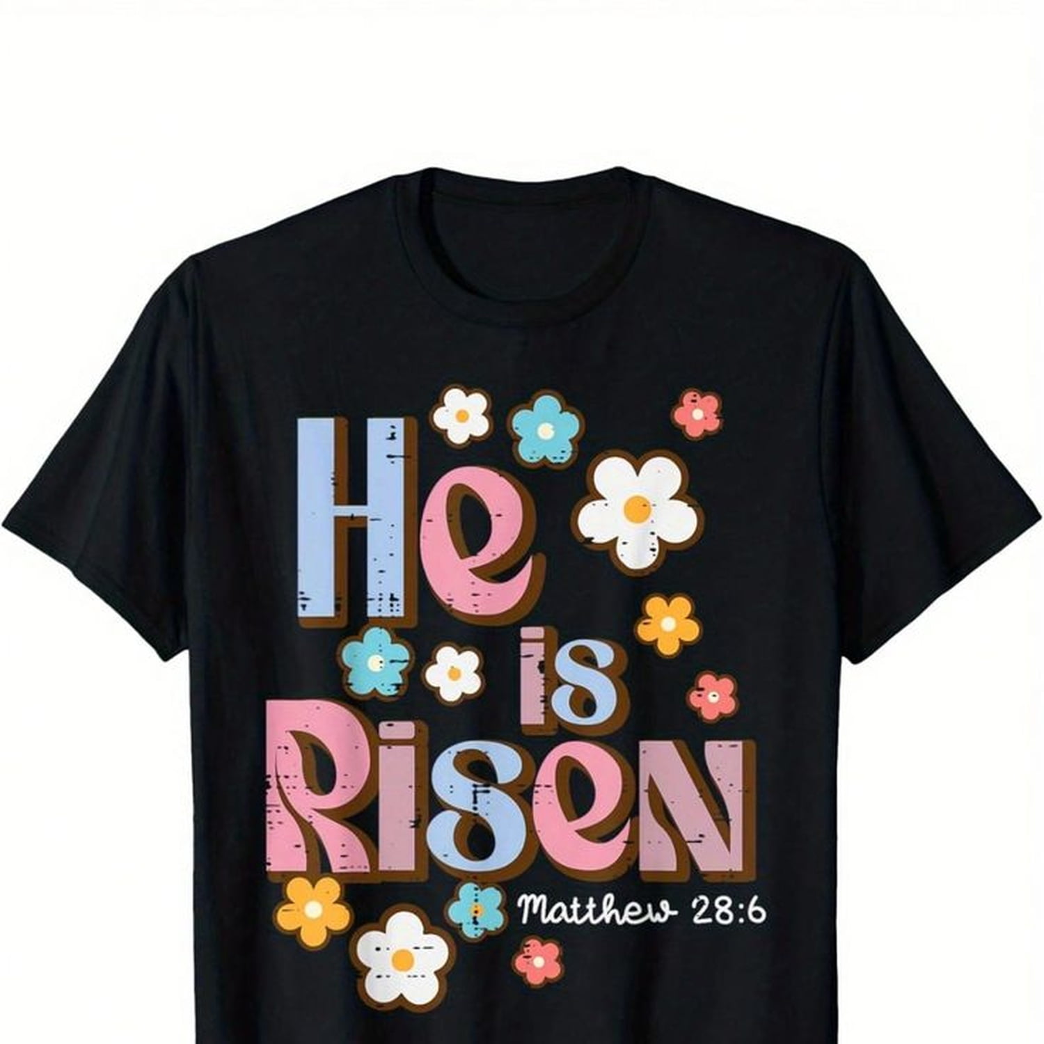 Easter JesuS1 He Is Risen CH1Ristian Faith Gir1ls WoM1en T-S1Hirt ...