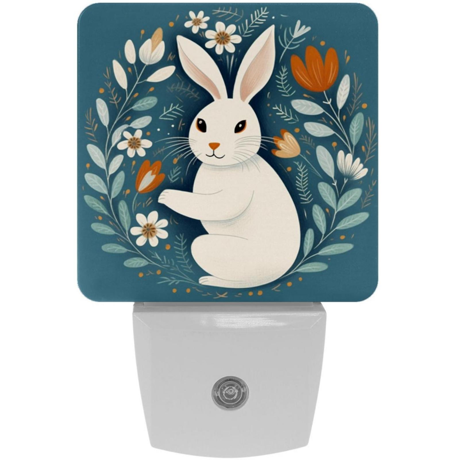 Easter LED Square Night Light - Energy Efficient Plug-in Nightlight ...