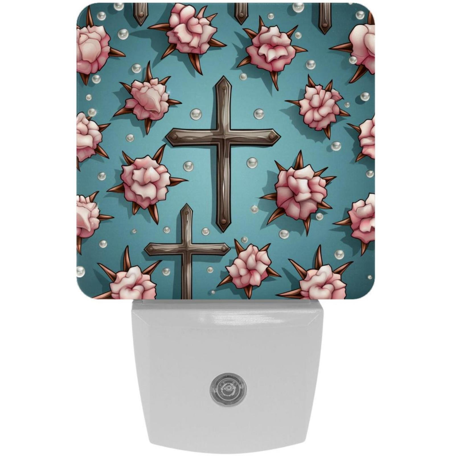 Easter LED Square Night Lights - Energy Efficient Plug-in Wall Lamp ...