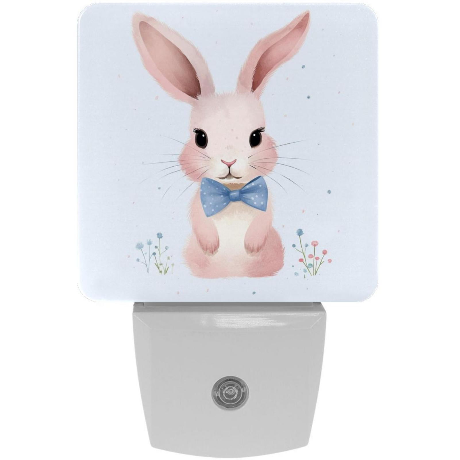 Easter LED Square Night Lights - Energy Efficient Plug-in Wall Lamp ...