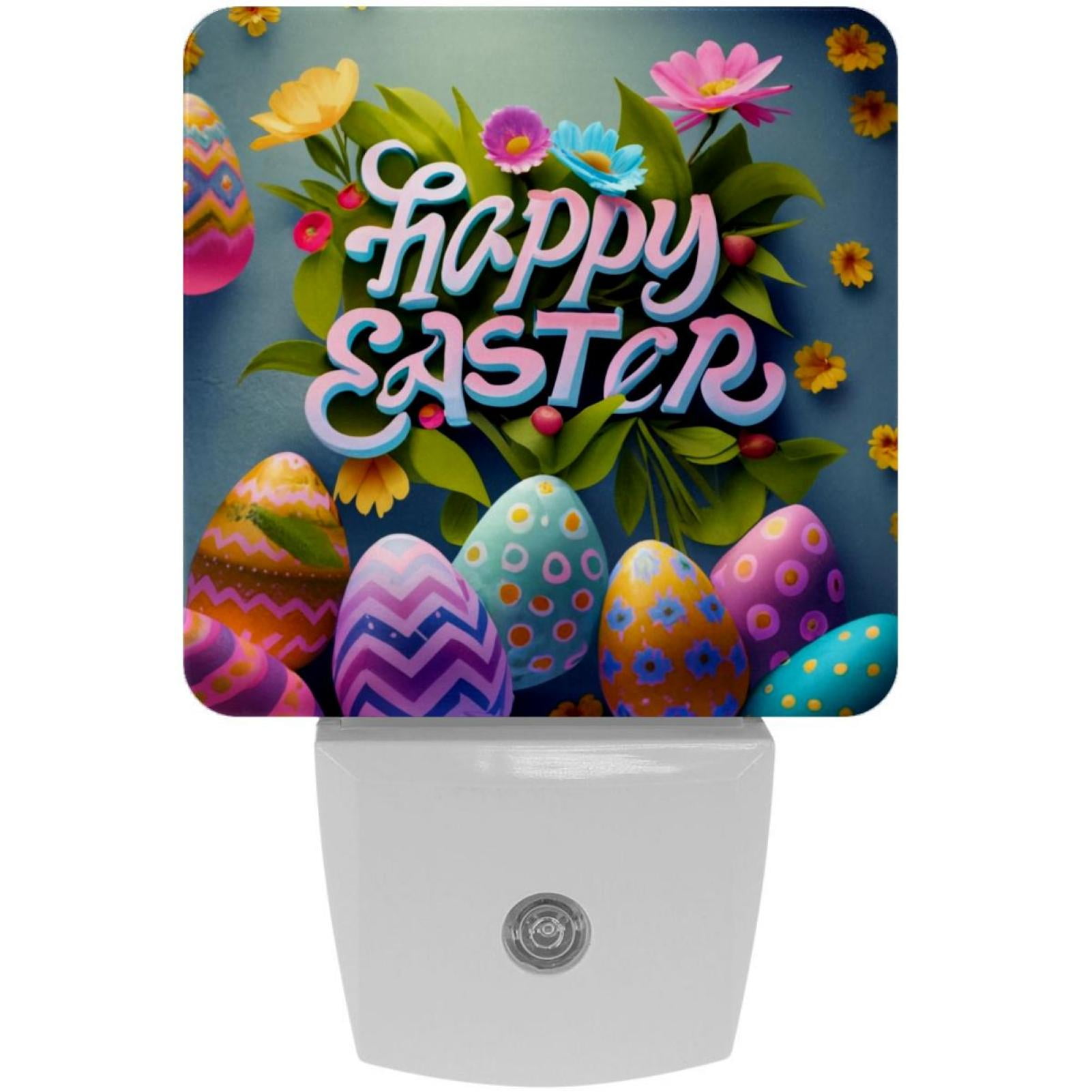 Easter LED Square Night Lights - Energy Efficient and Stylish Bedroom ...