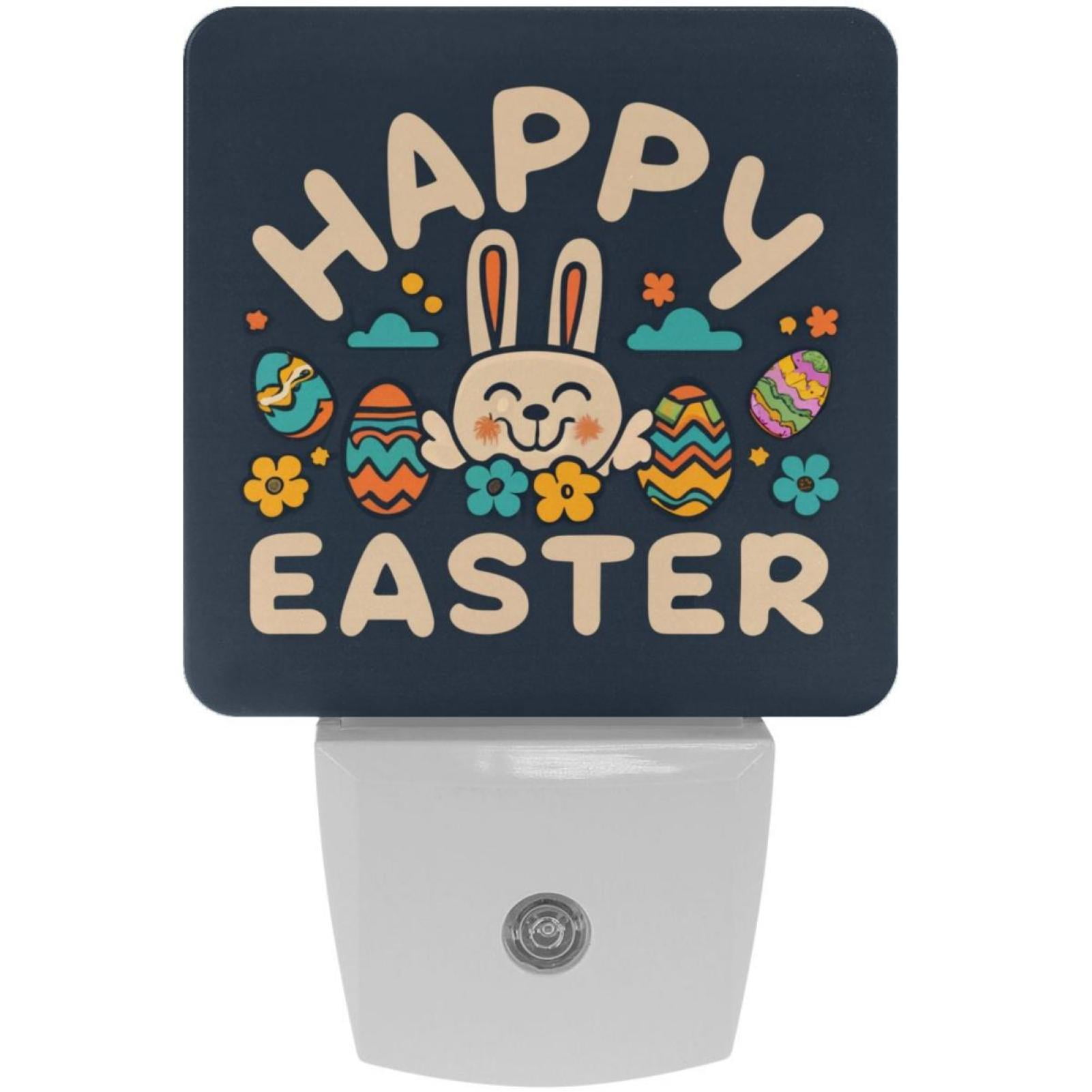 Easter LED Square Night Lights - Modern Design, Energy Efficient Indoor ...