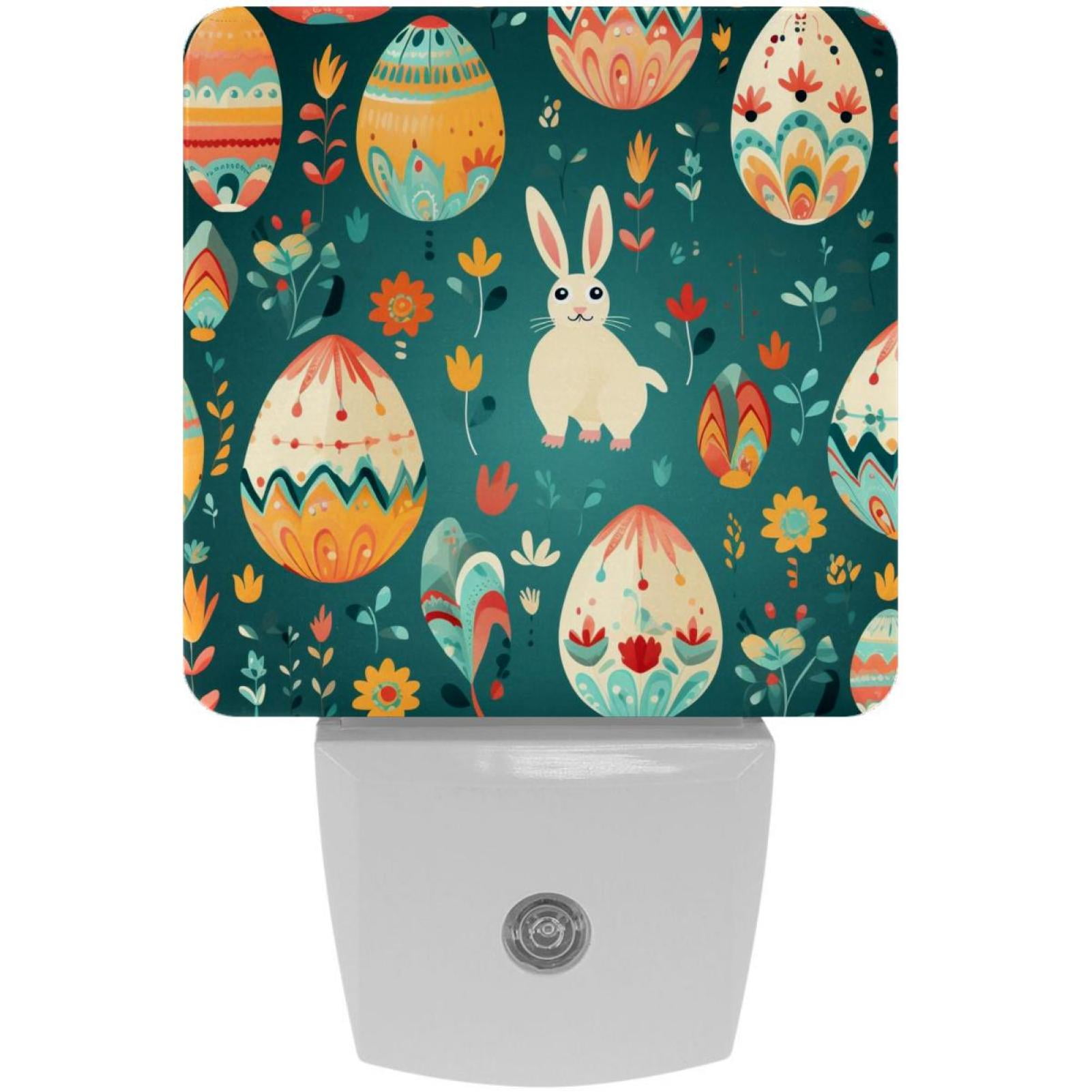 Easter LED Square Night Lights- Modern and Energy Efficient Bedside ...