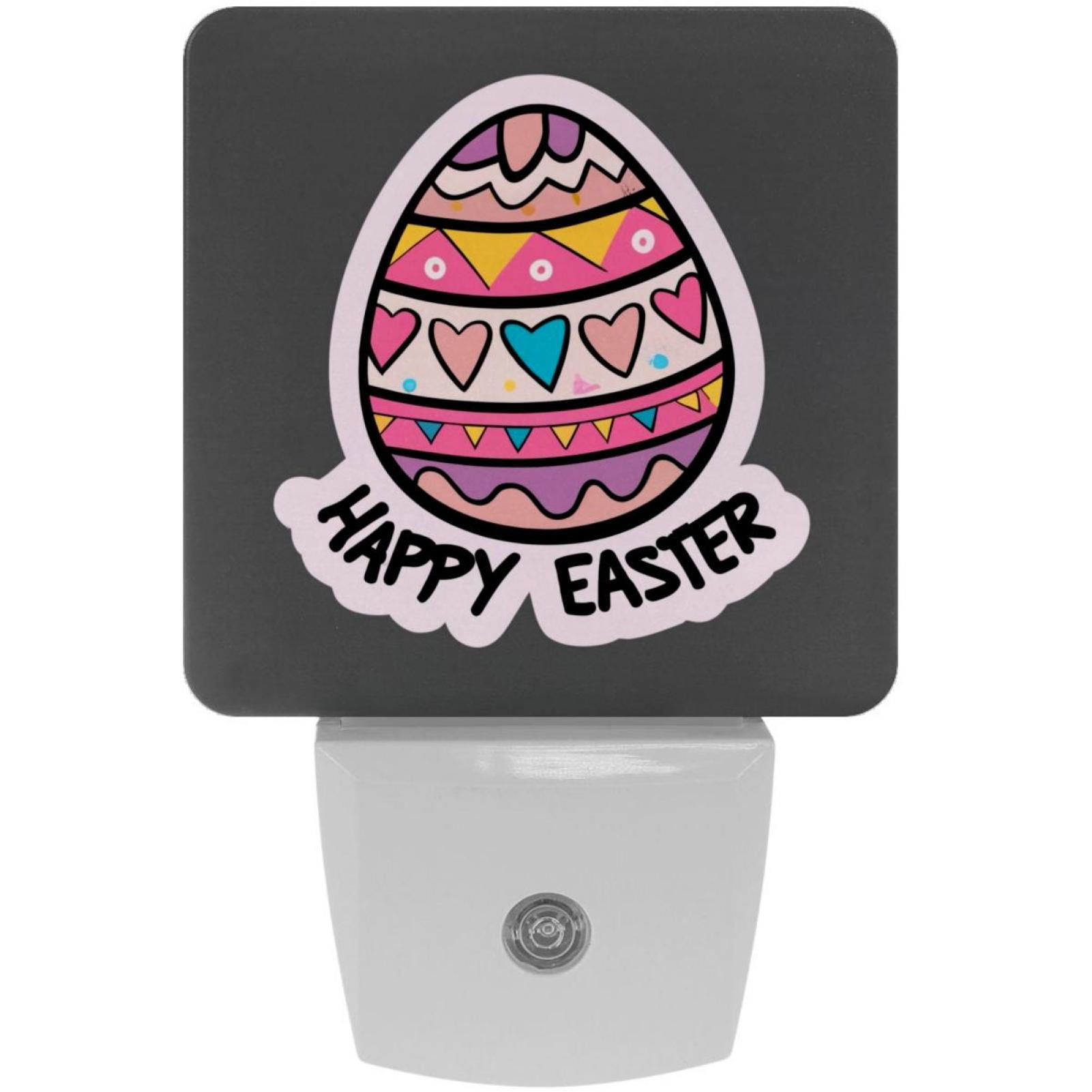Easter LED Square Night Lights- Modern and Energy Efficient Bedside ...