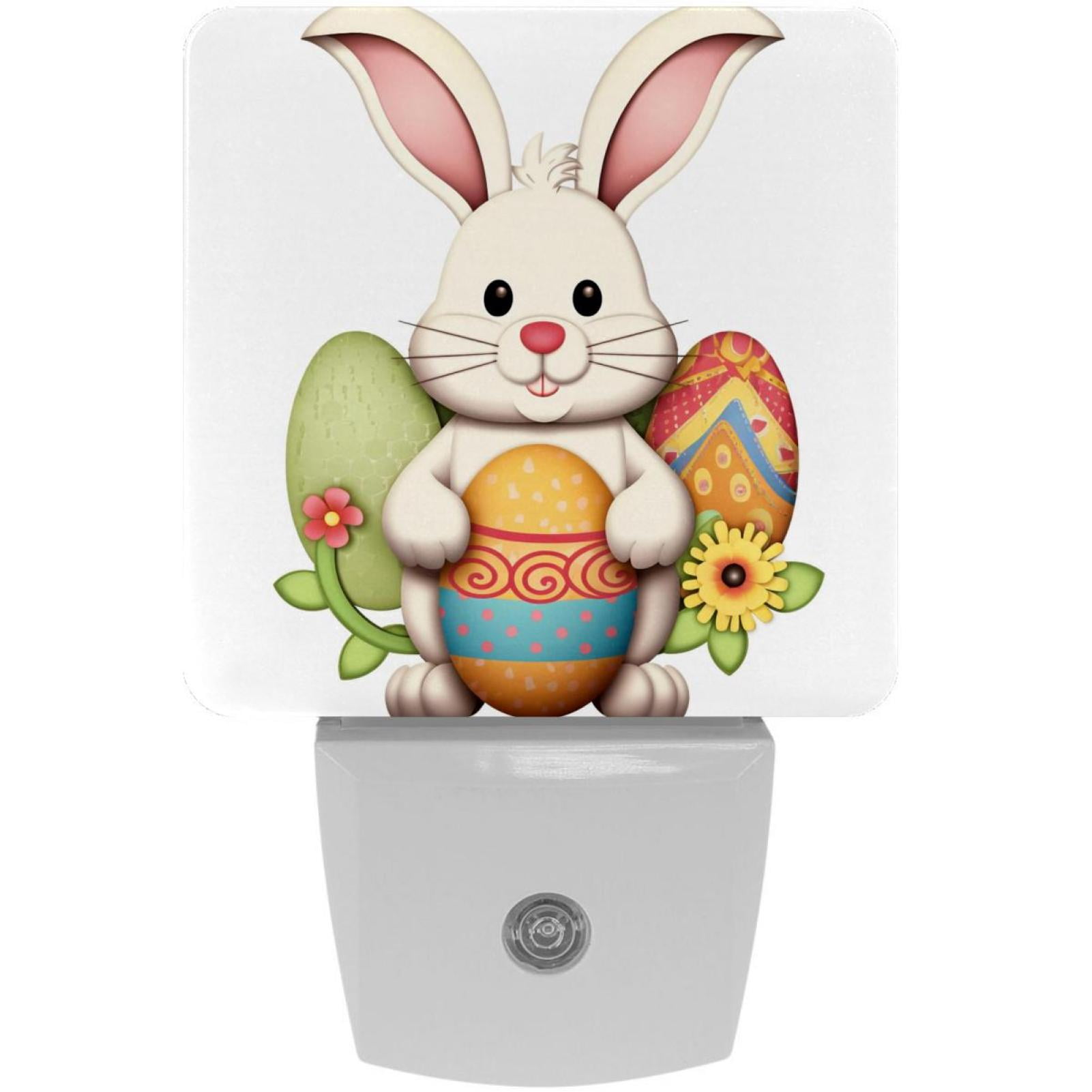 Easter LED Square Night Lights - Modern and Versatile Plug-in Lighting ...