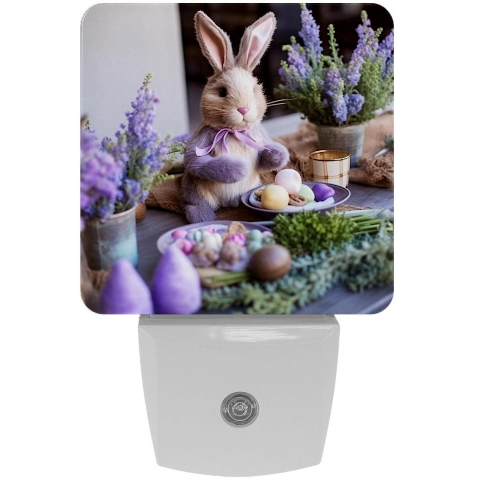 Easter LED Square Night Lights - Modern and Versatile Plug-in Lighting ...