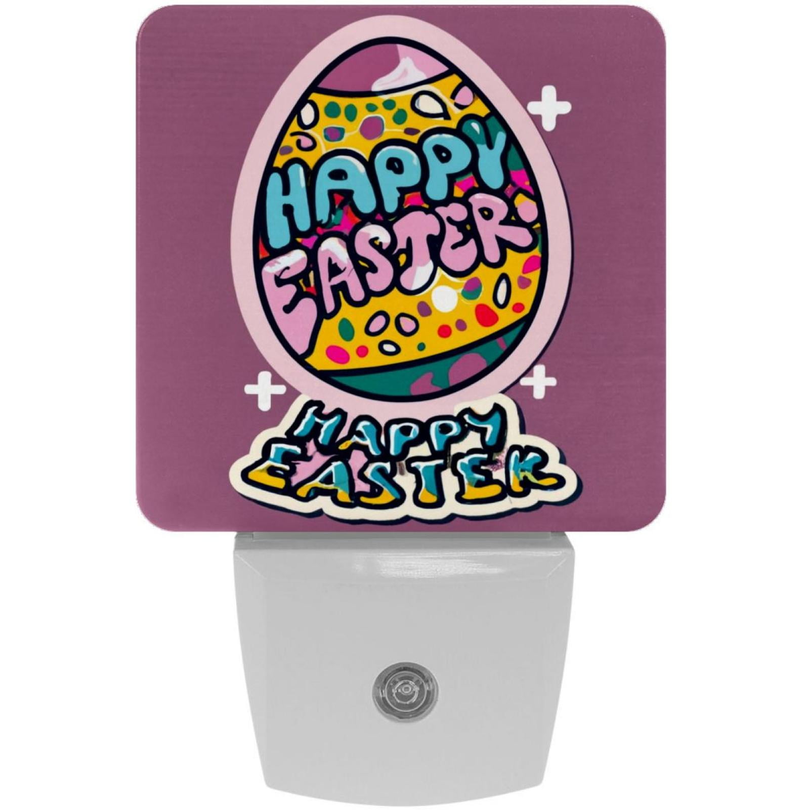 Easter LED Square Night Lights - Modern and Versatile Plug-in Lighting ...