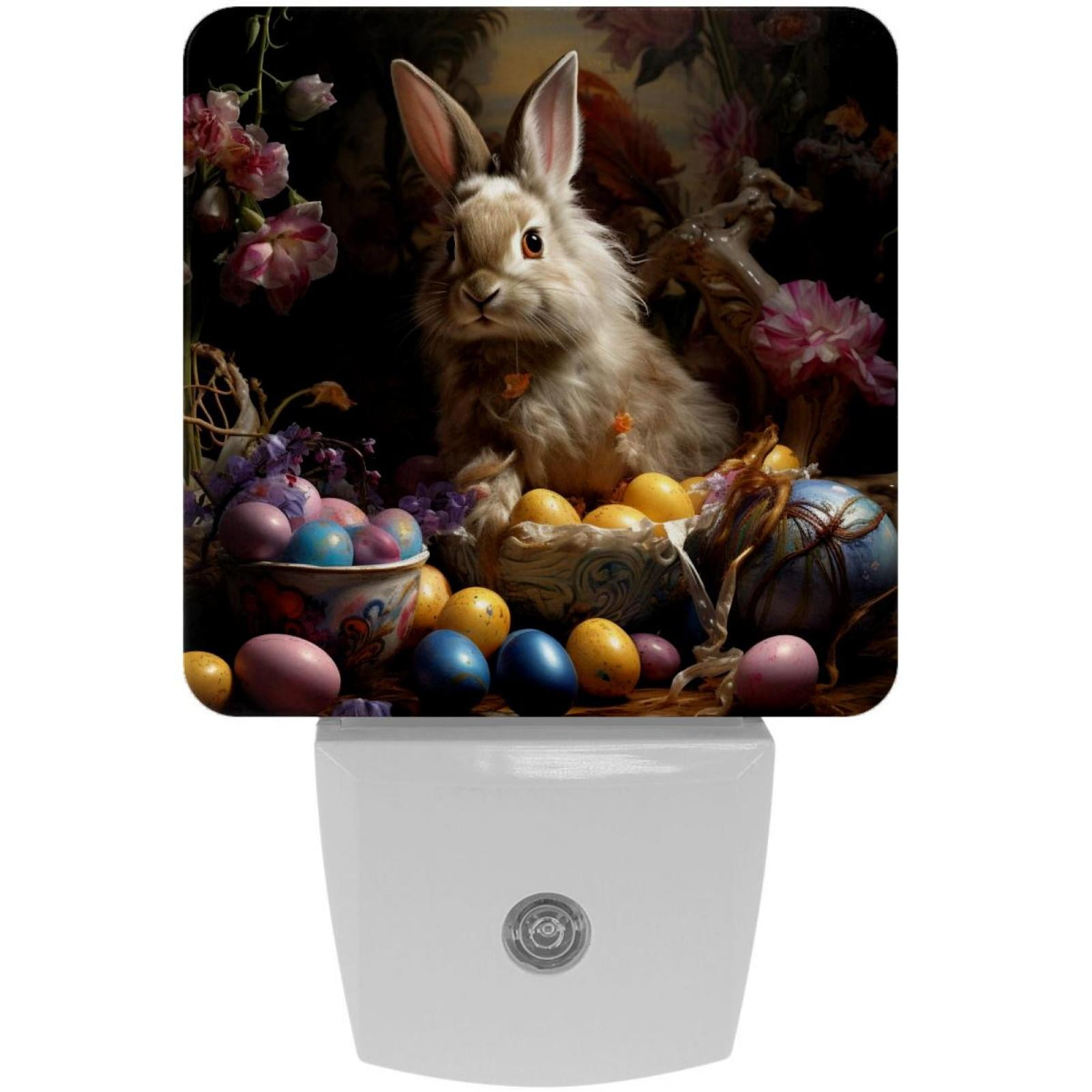 Easter LED Square Night Lights - Modern and Versatile Plug-in Lighting ...