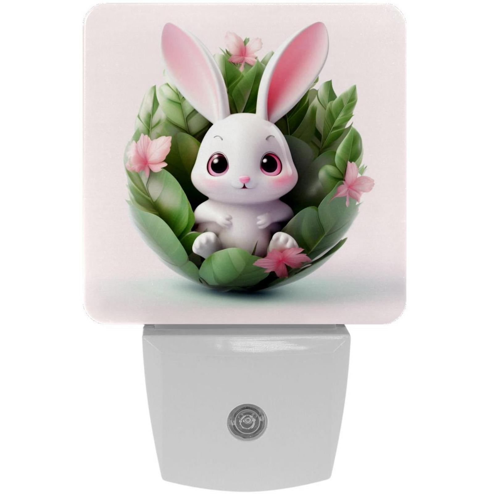 Easter LED Square Night Lights - Portable and Stylish for Bedroom and ...