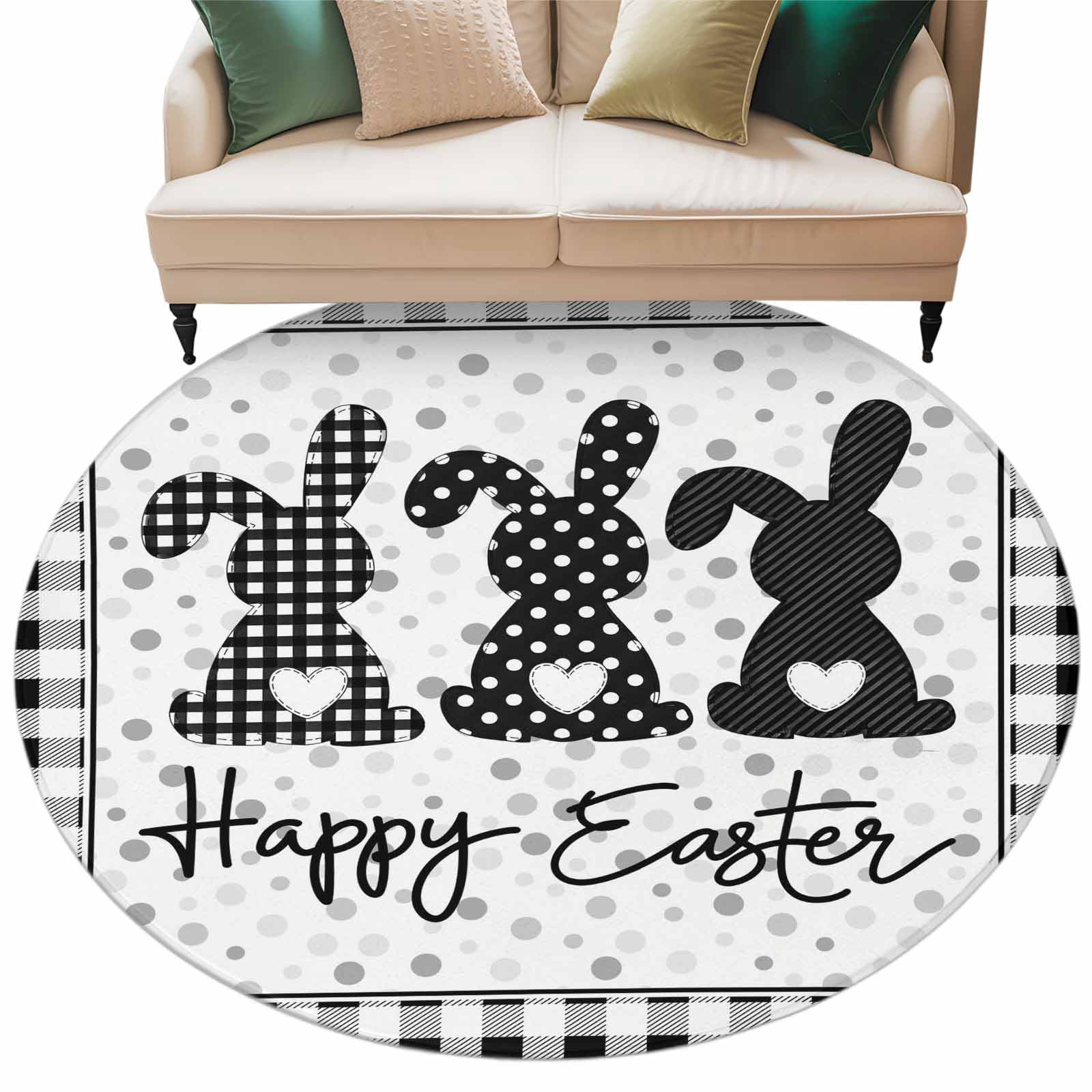Easter Large Area Rugs for Bedroom Living Room, Soft Non Slip Carpet ...