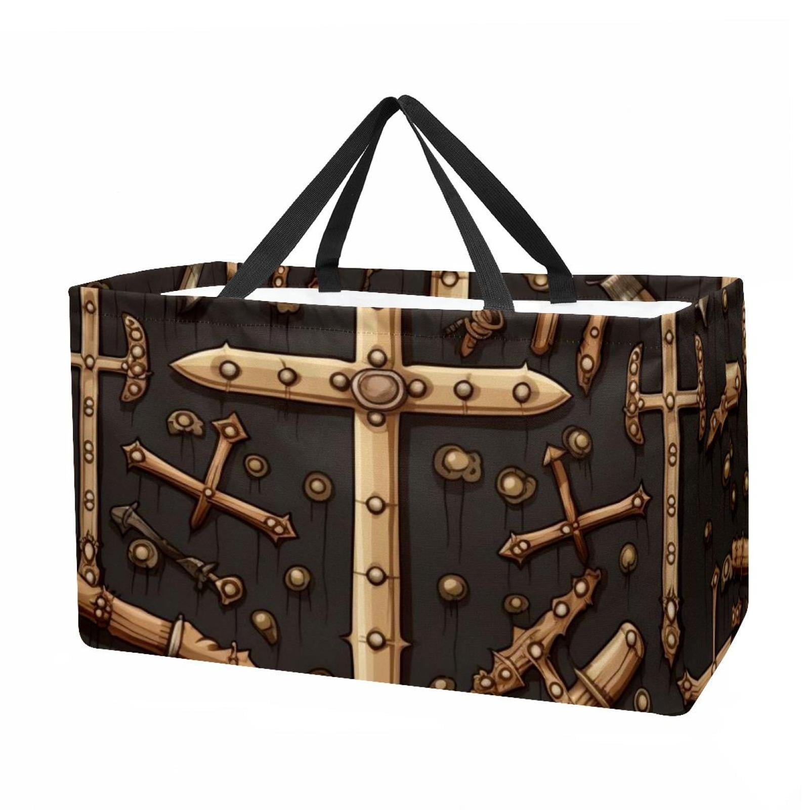 Easter Large Capacity Reinforced Oxford Cloth Storage Bin - Reusable ...