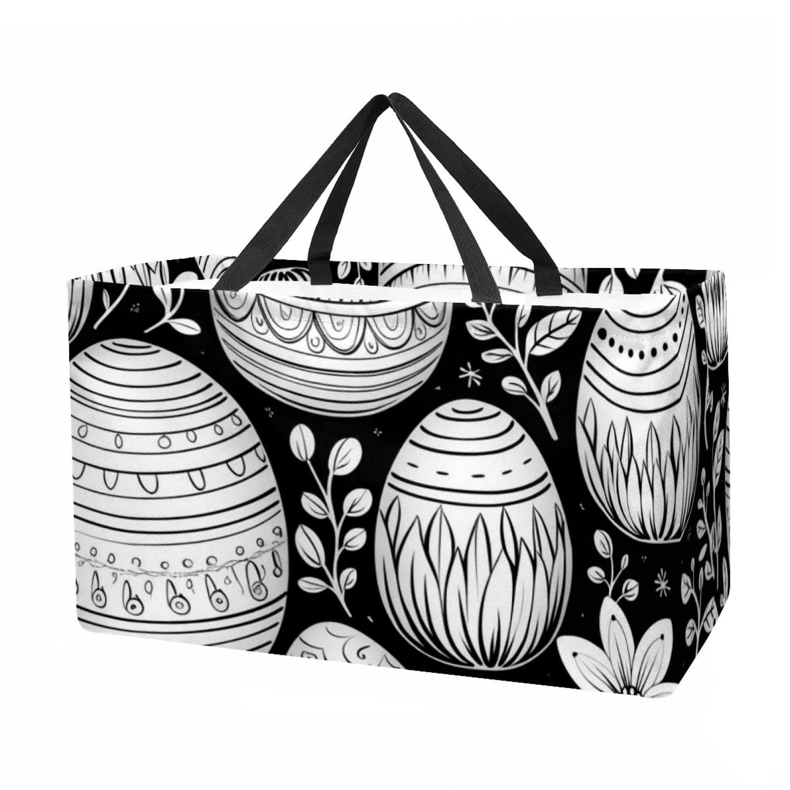 Easter Large Foldable Oxford Cloth Storage Basket Toy Basket Storage ...