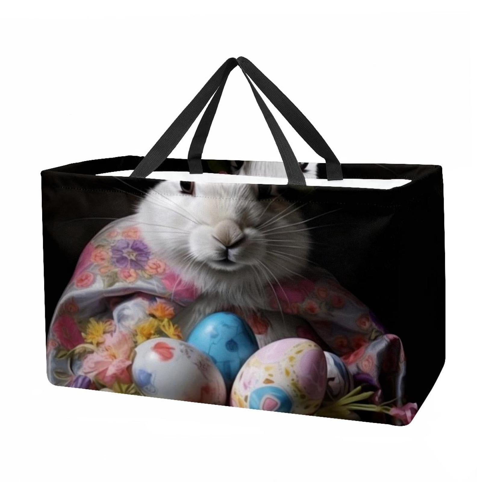 Easter Large Foldable Oxford Cloth Storage Box Organizer Picnic Basket ...
