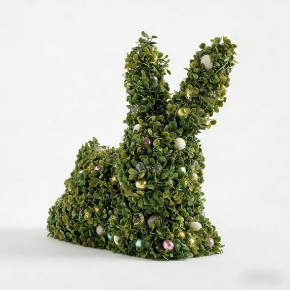 Easter Light Up Ball Bunny Decor Spring Home Tabletop Ornament Party ...
