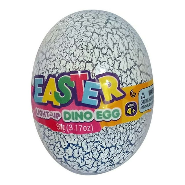 Easter Light-Up Dino Egg with Slime - Walmart.com