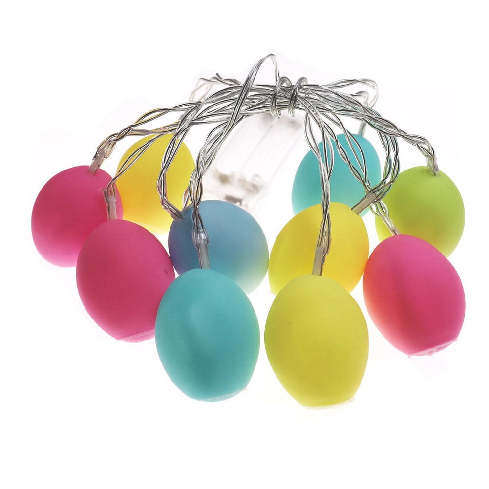Easter Lights Decorations, 3D Crack Easter Eggs Fairy String Lights Battery Operated Easter ...