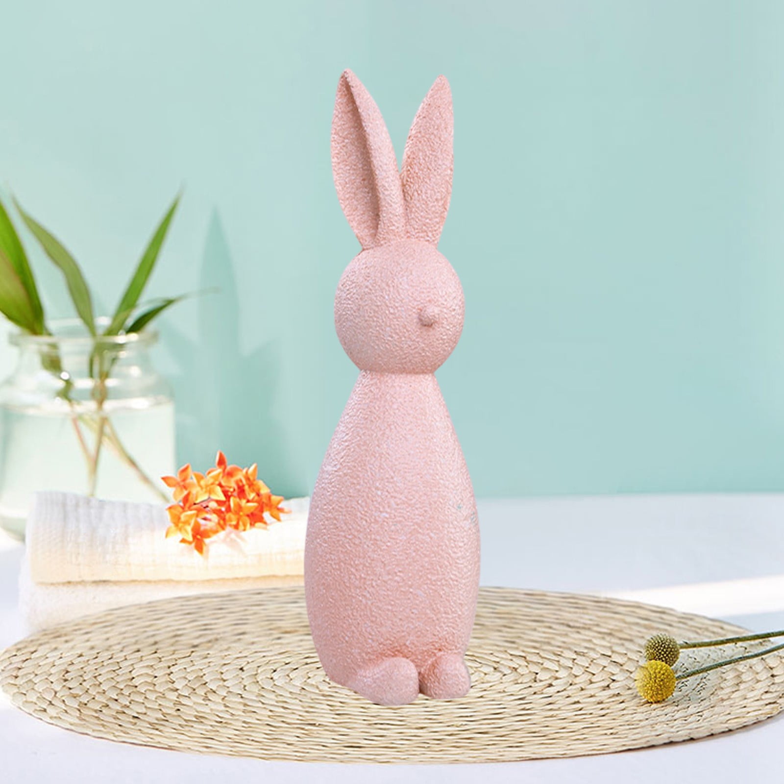 Easter Long-eared Sitting Bunny Rabbits Decorations Spring Home Decor ...