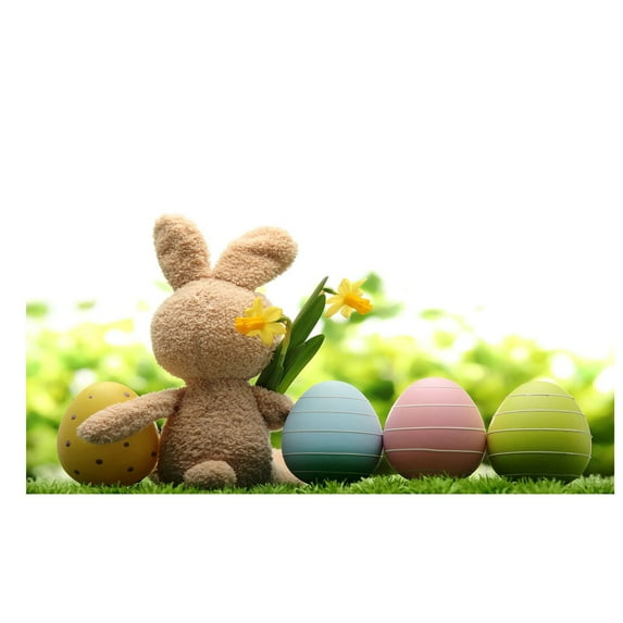 Easter Microfiber Beach Towel Oversized Colorful Easter Eggs Printed ...