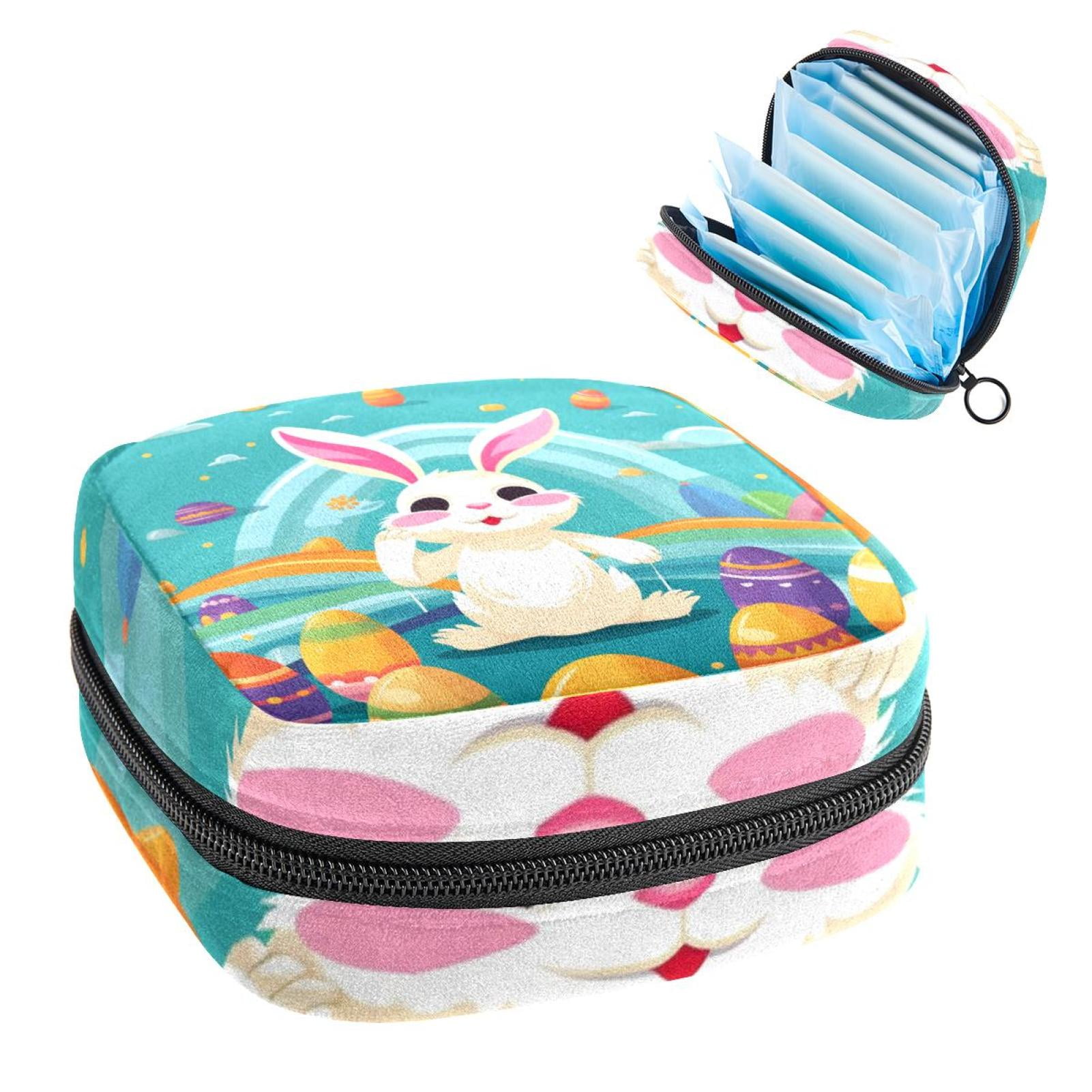 Easter Mini Plush Sanitary Napkin Pouch - Makeup Bag, Period Bags for ...