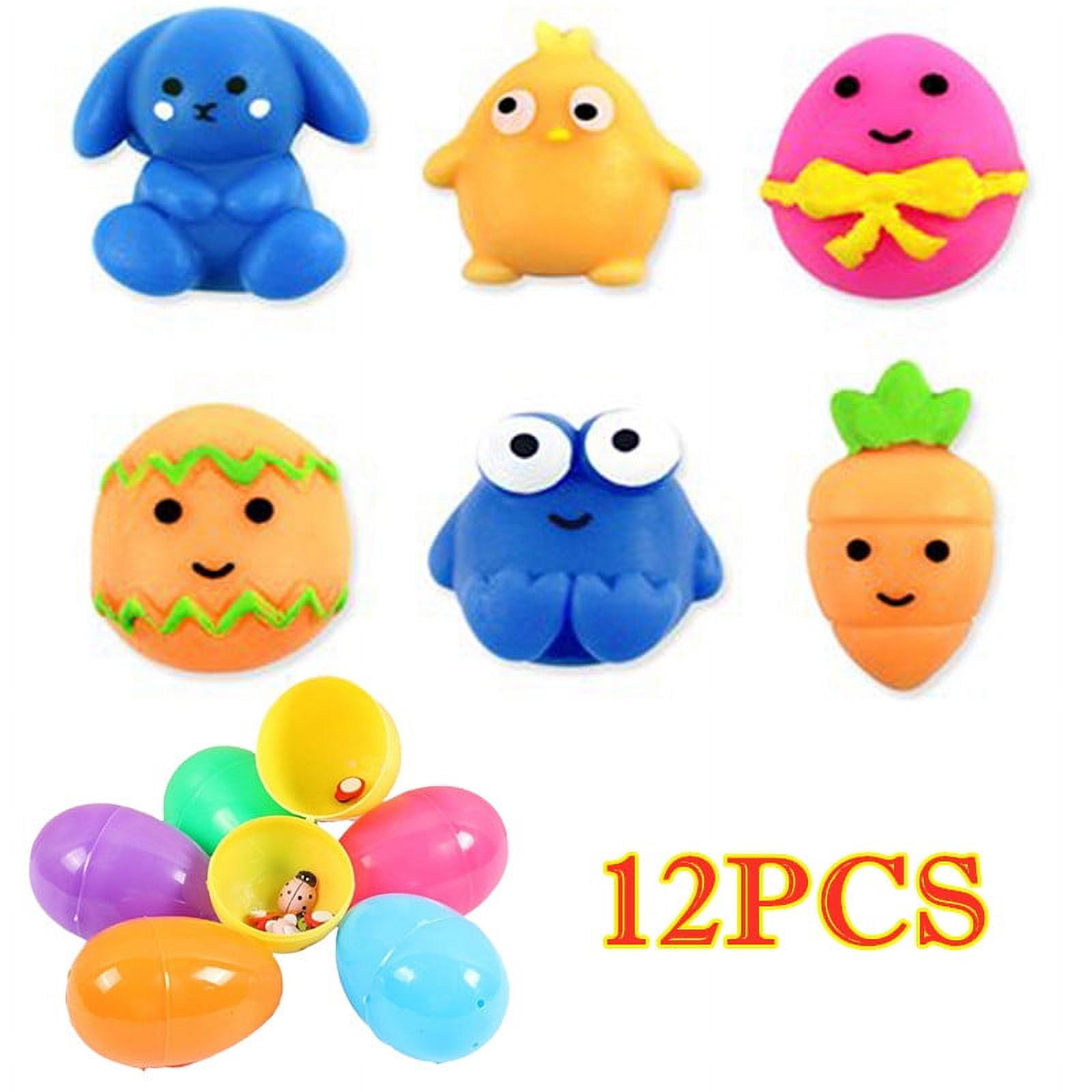 Easter Mochi Squishy Stress Reliever Toys Easter Eggs for Boys Girls ...