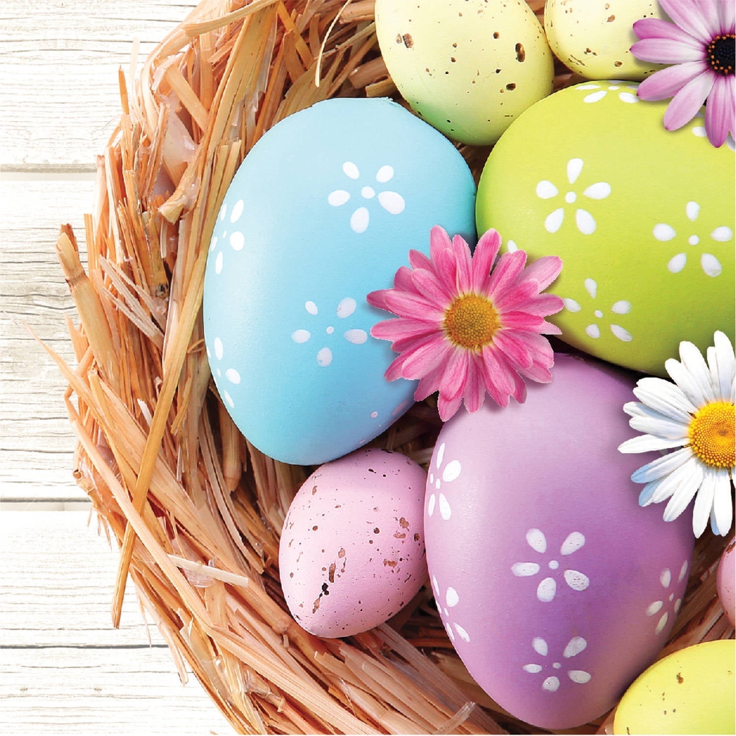 Easter Morning Beverage Napkins, 16pk - Walmart.com