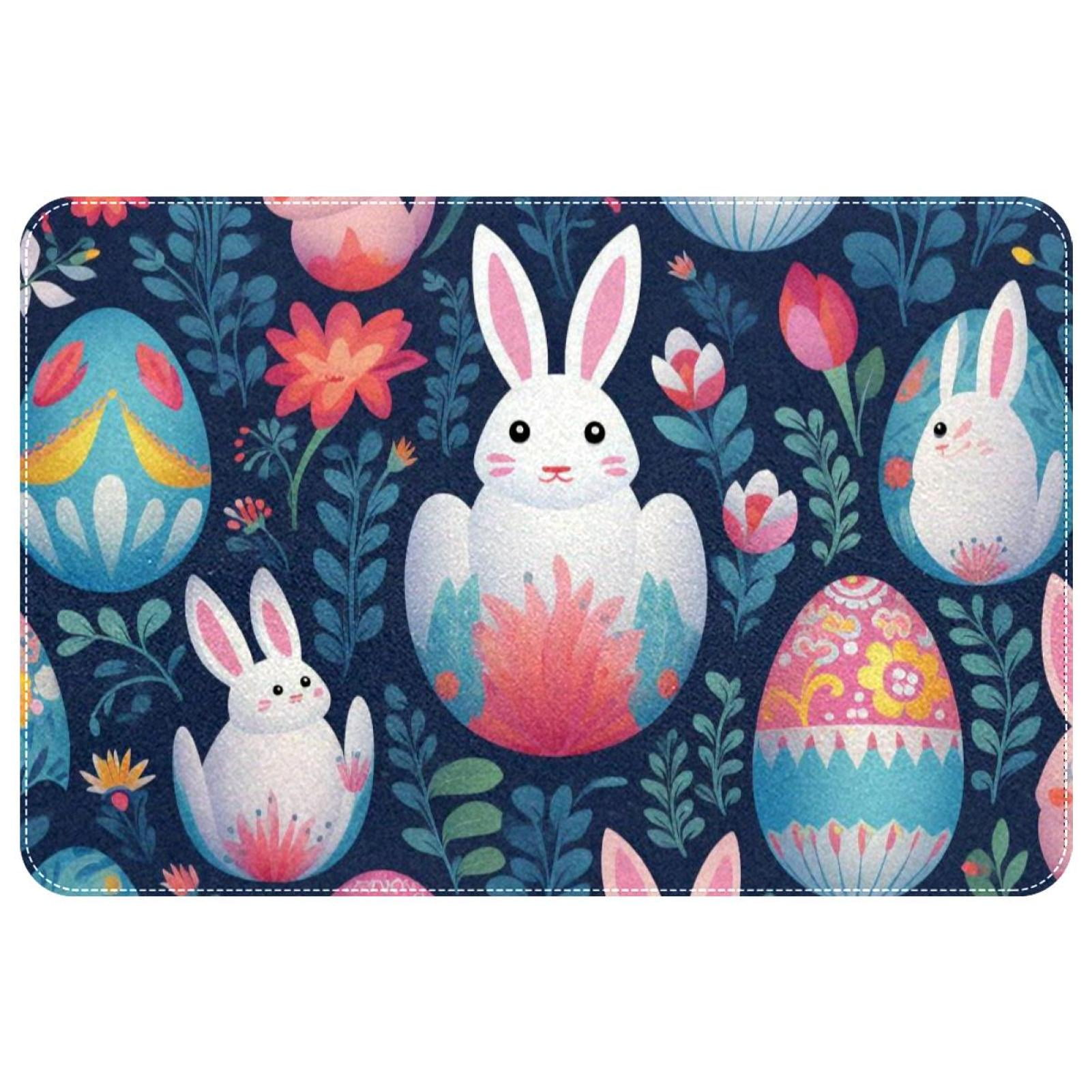 Easter Non-Slip Polyester Chair Mats and Door Rugs - Machine Washable ...