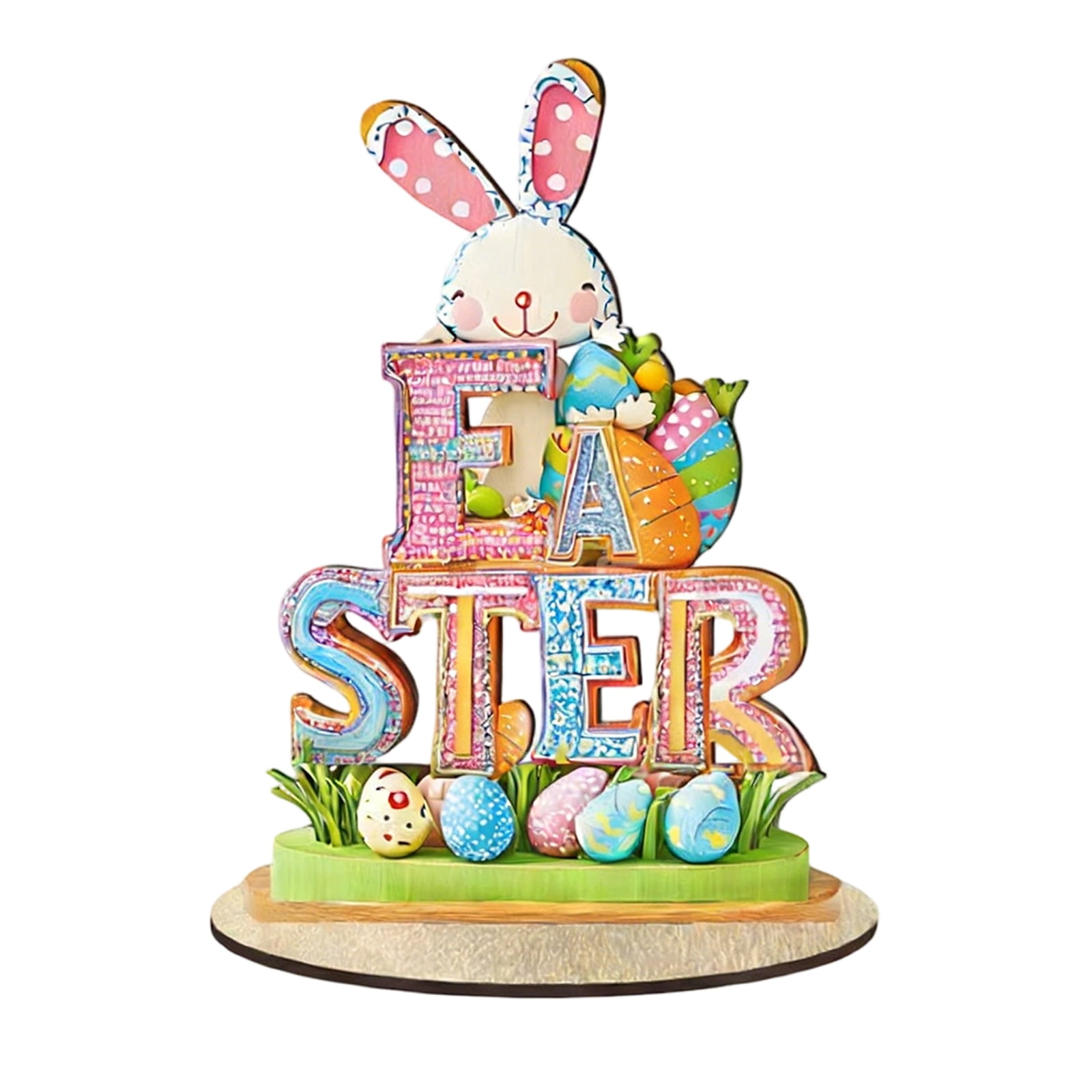Easter Ornaments, Decorative Items, Cartoon Figurines, Wooden Desktop ...