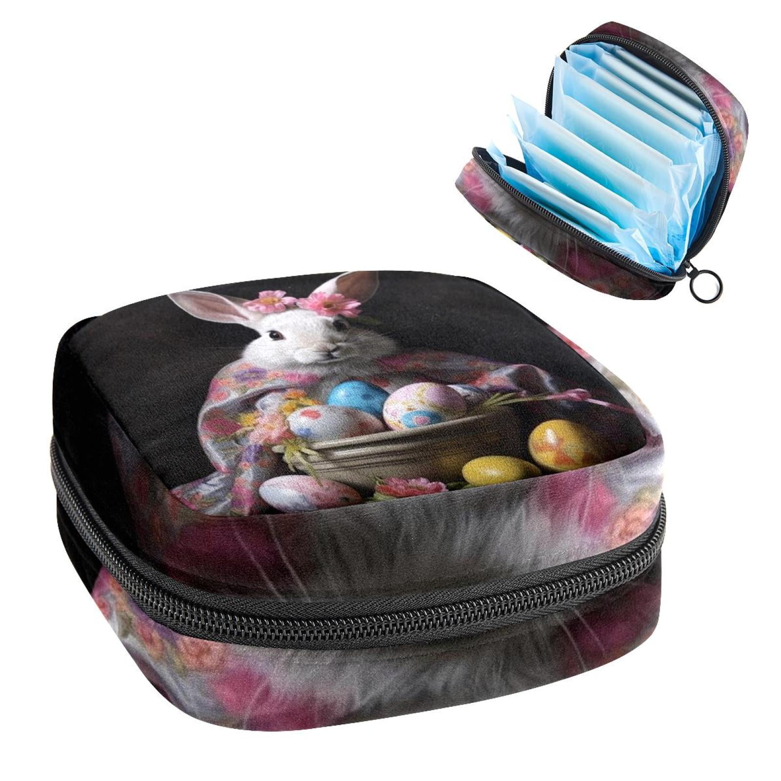 Easter Pad Bag Storage Organizer Pouch for Menstrual Hygiene Products ...