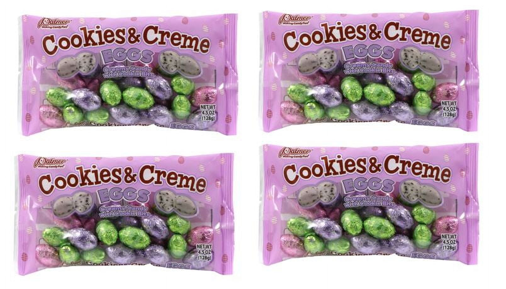 Easter Palmer Chocolate Cookies & Cream Eggs Candy Candies – Creamy Egg ...