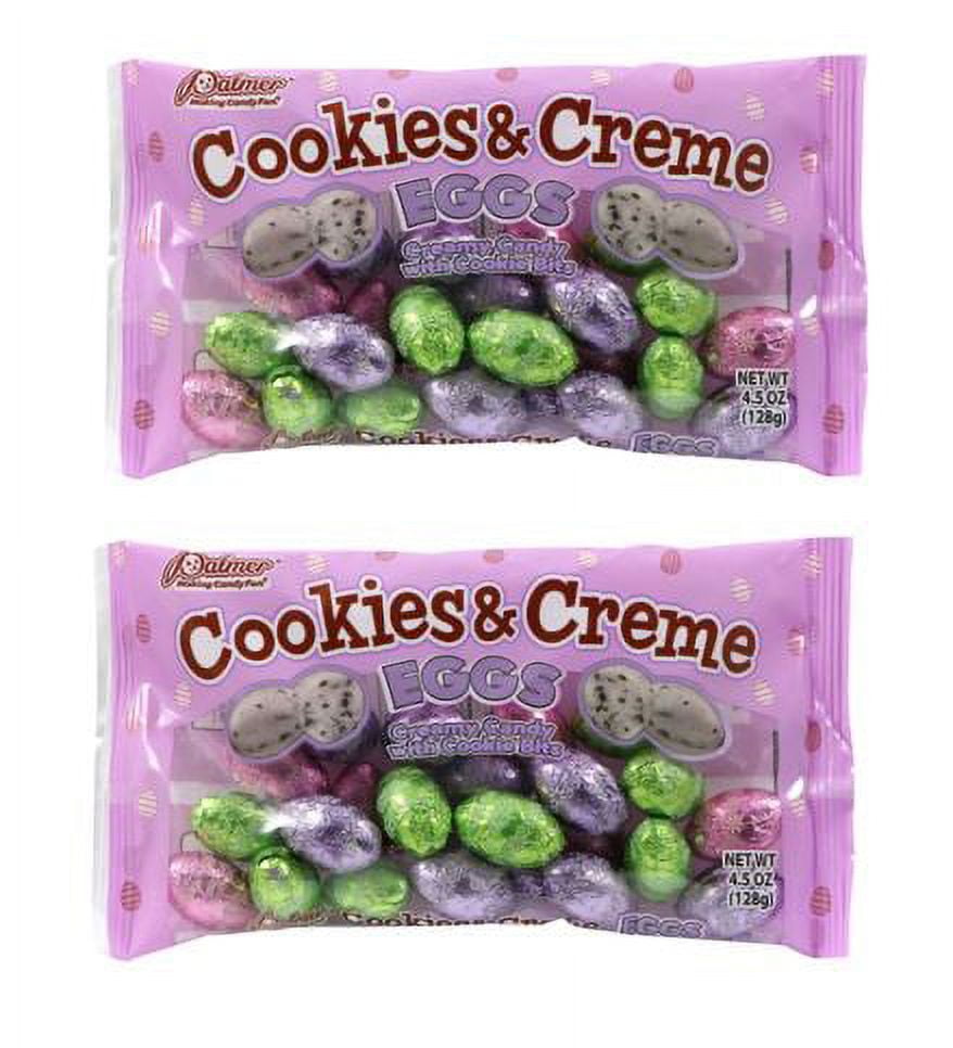 Easter Palmer Chocolate Cookies & Cream Eggs Candy Candies – Creamy Egg ...