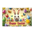 Easter Party Backdrop with Egg and Bunny Designs – Indoor & Outdoor ...