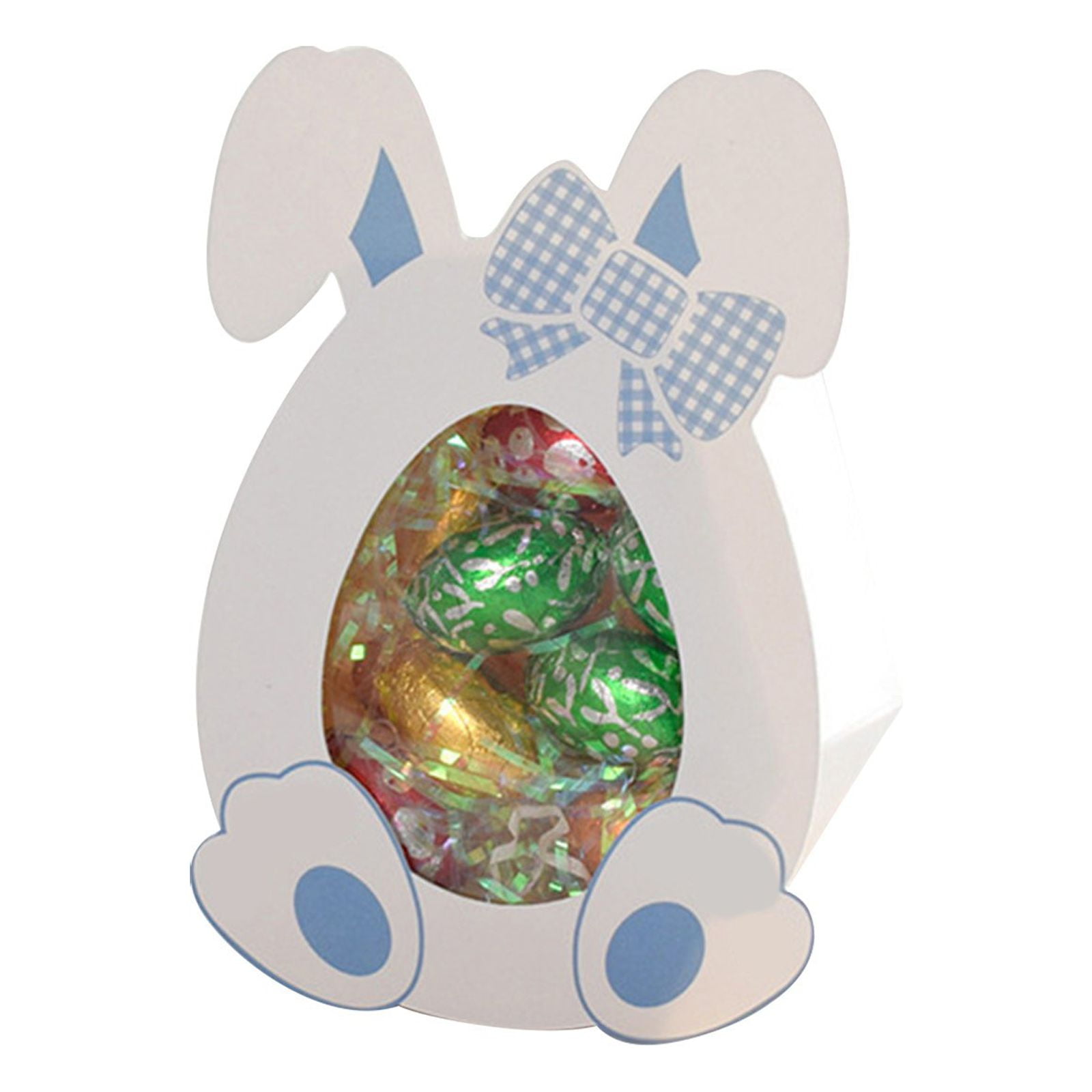 LIJCC Easter Decorative Ribbon Easter Printed Rabbit Eggs Decorative ...