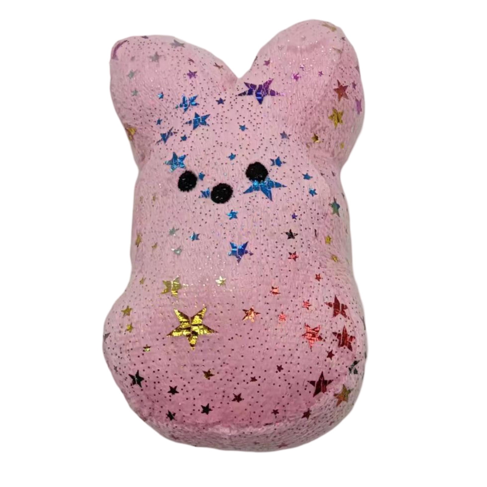 Easter Peeps Decorations, 15cm Shiny Peeps Easter Bunny Plush Toys Cute ...