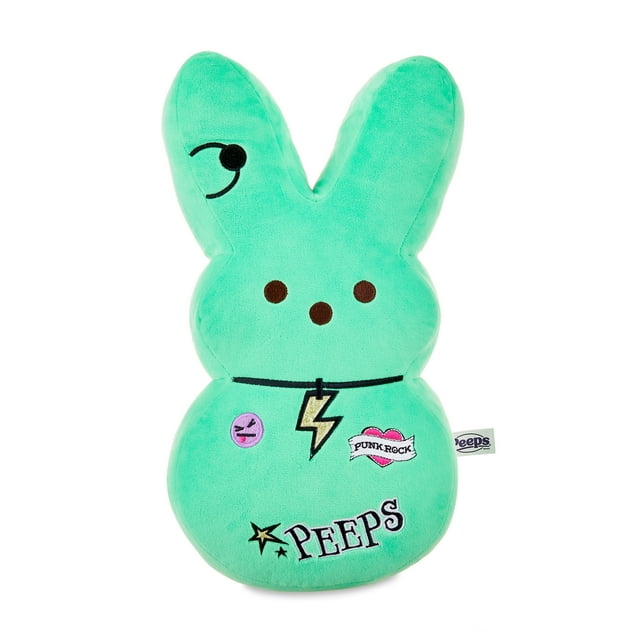 PEEPS 16-Inch Green Emo Bunny Plush Toy - Walmart.com