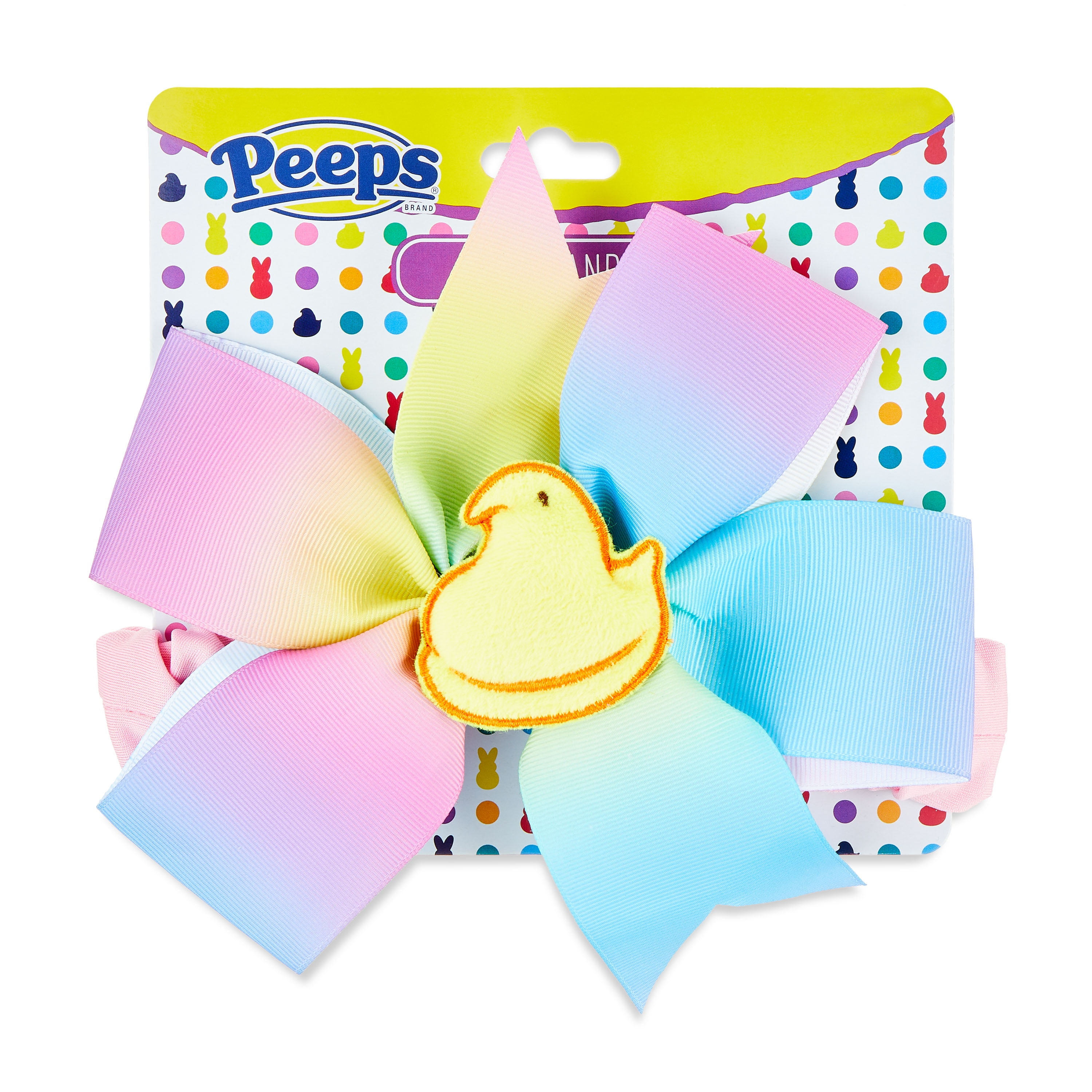 Easter Peeps Hairband, Peeps Chick Rainbow, 5IN - Walmart.com