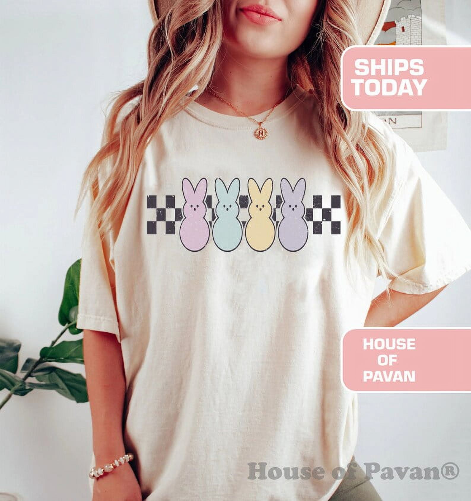 Easter Peeps T-shirt, Hello Spring Tshirt, Funny Kids Easter Tee, Cute ...